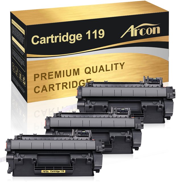 Arcon 3-Pack Compatible Toner for Canon 119 CRG-119 Canon ImageClass ...