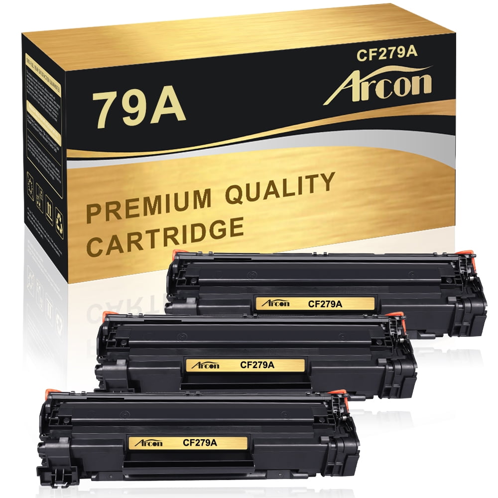 Arcon 3-Pack Compatible Toner for HP CF279A 79A works with HP LaserJet ...