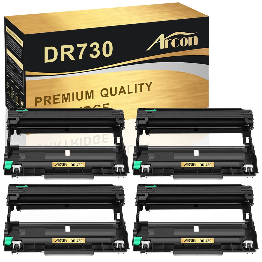 Arcon 4-Pack Compatible Drum Unit for Brother DR-730 DR730 DR 730 DCP ...