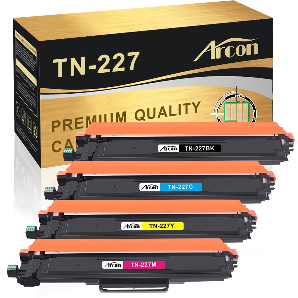 Arcon 4-Pack Compatible Toner for Brother TN277 TN-277BK TN223 MFC ...