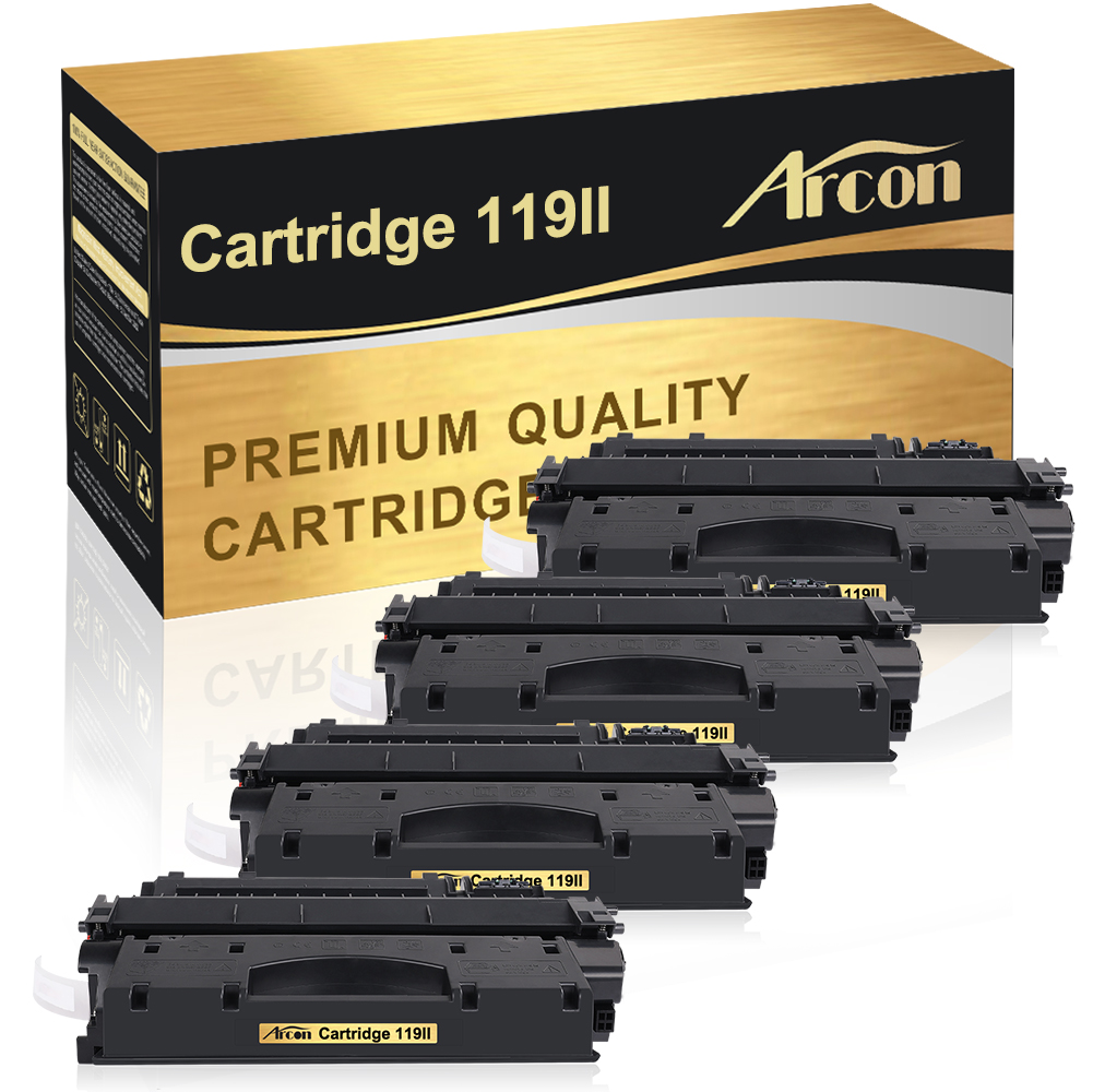 Arcon 4-Pack Compatible Toner for Canon 119II CRG-119II Canon ...