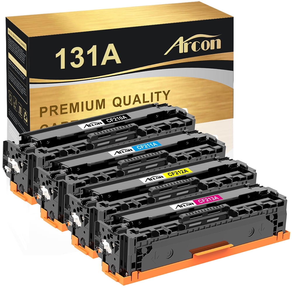 Arcon 4-Pack Compatible Toner for HP 131A CF210A CF211A CF212A CF213A ...