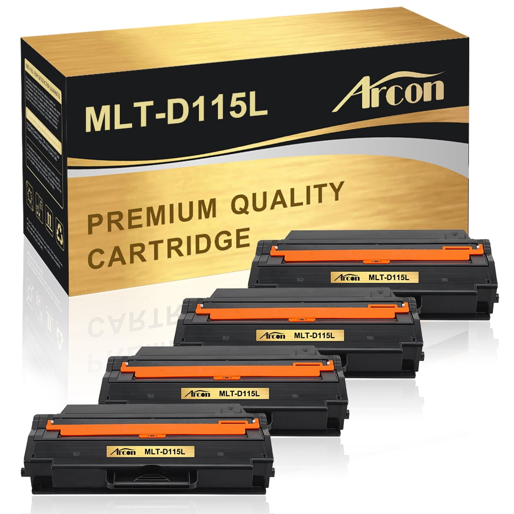Arcon 4-Pack Compatible Toner for Samsung MLT-D115L Works with Samsung Xpress SL-M2620 2620ND ...