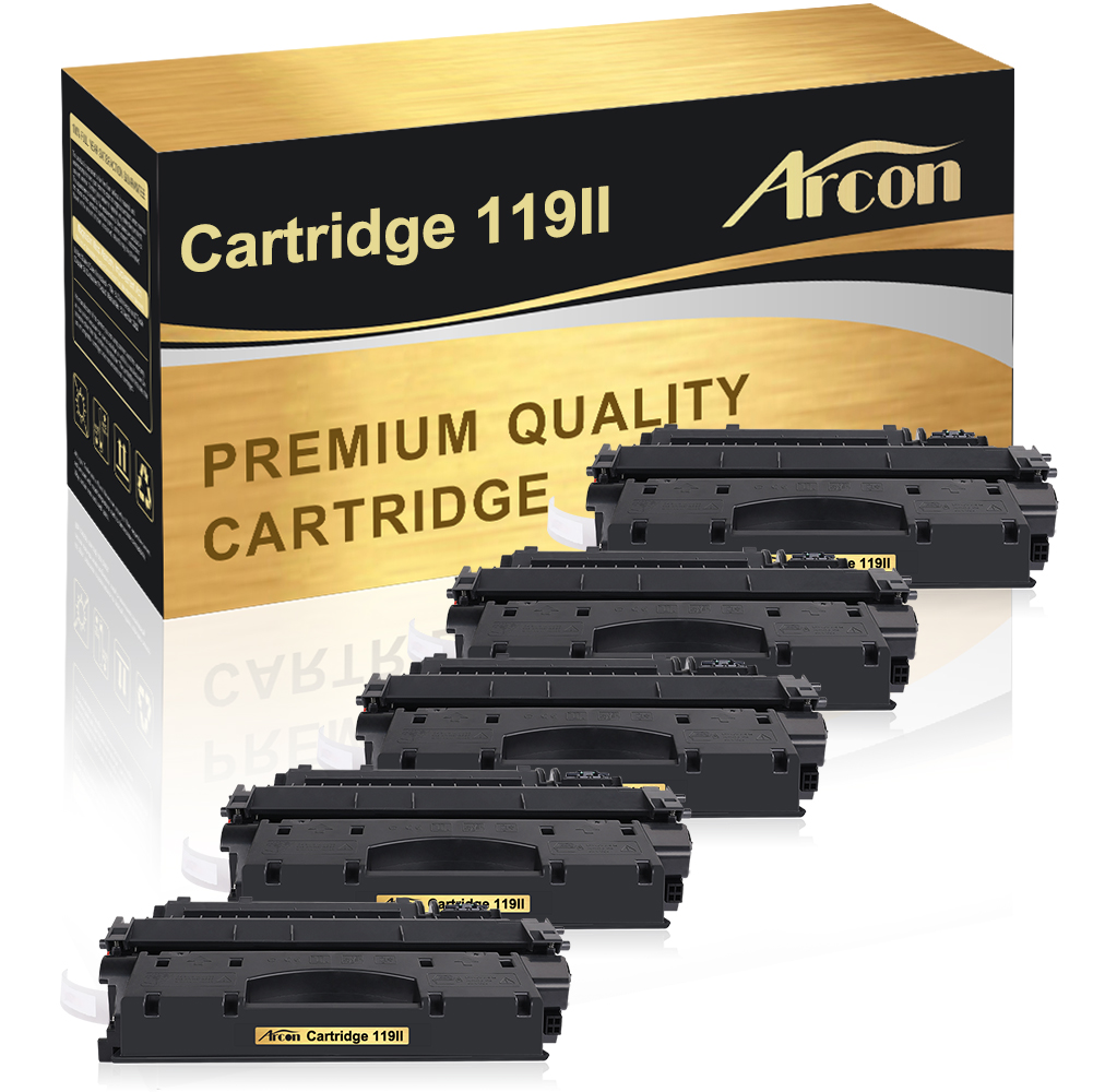 Arcon 5-Pack Compatible Toner for Canon 119II CRG-119II Canon ...