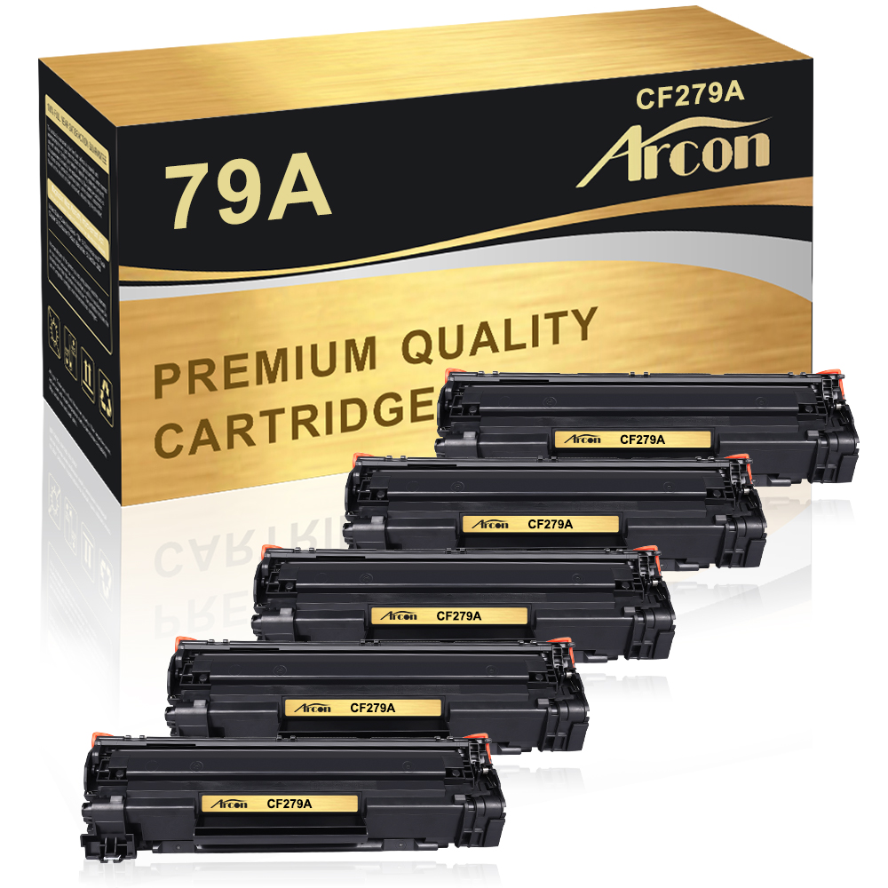 Arcon 5-Pack Compatible Toner for HP CF279A 79A works with HP LaserJet ...