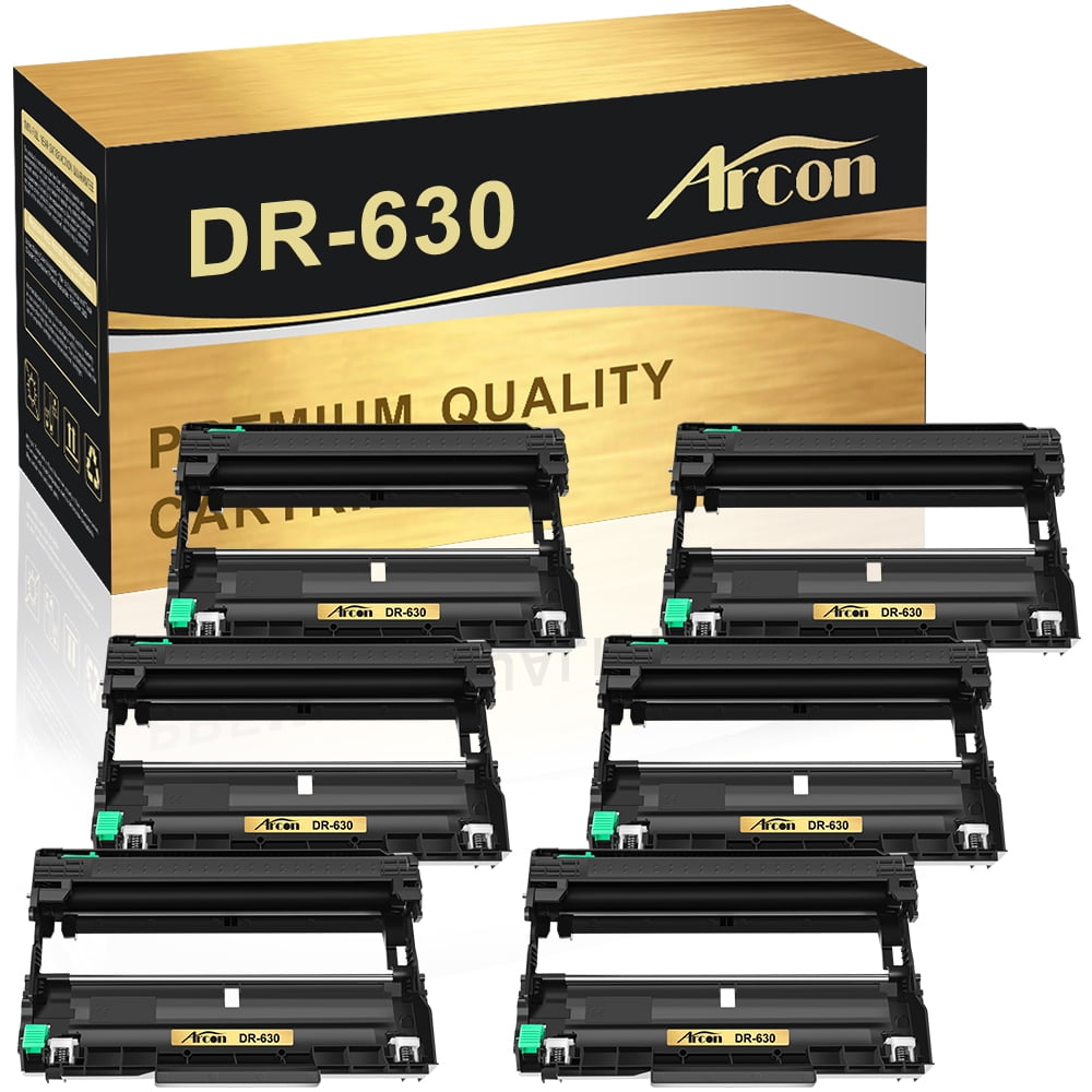 Arcon 6-Pack Compatible Drum Unit for Brother DR-630 DR630 DR 630 works ...