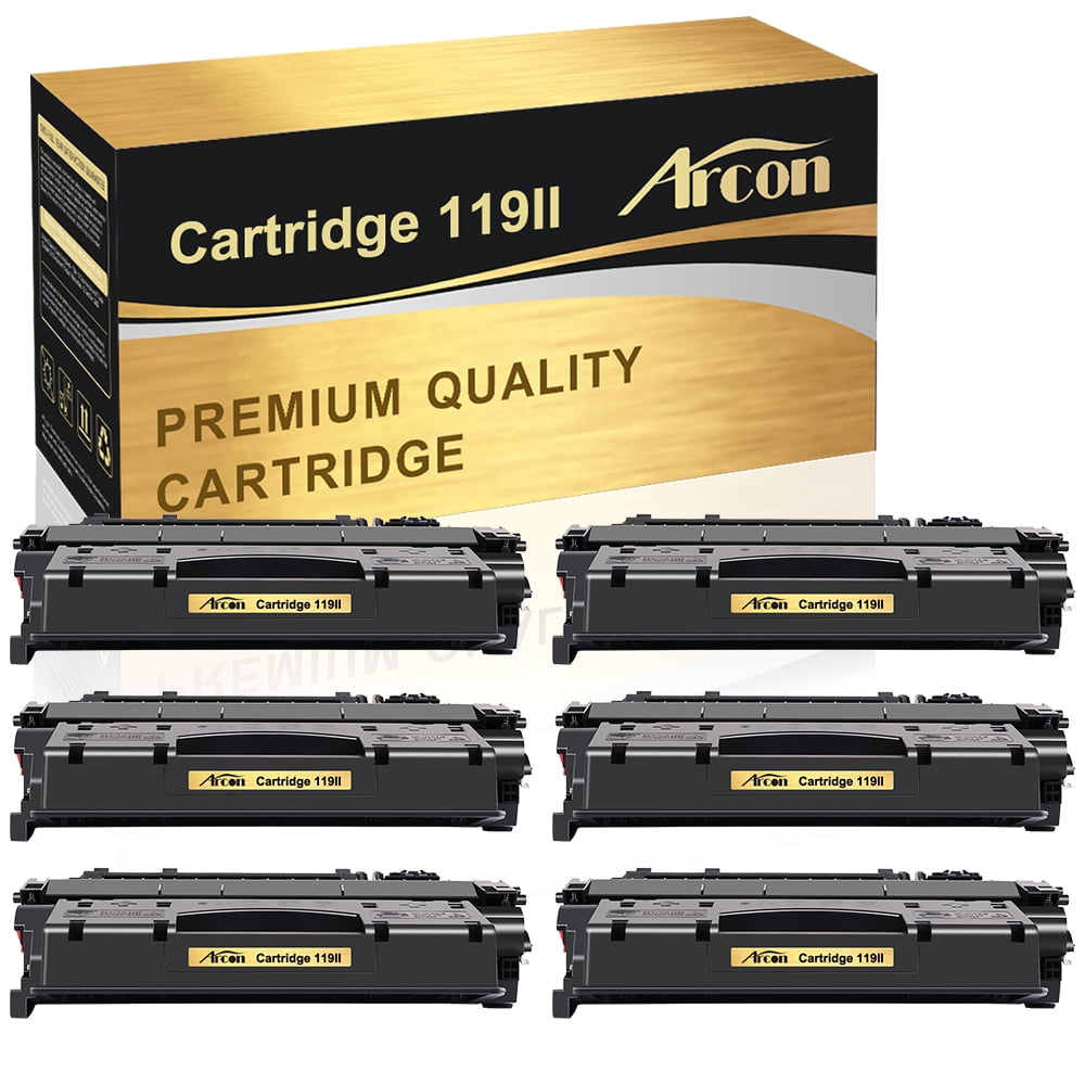 Arcon 6-Pack Compatible Toner for Canon 119II CRG-119II Canon ...