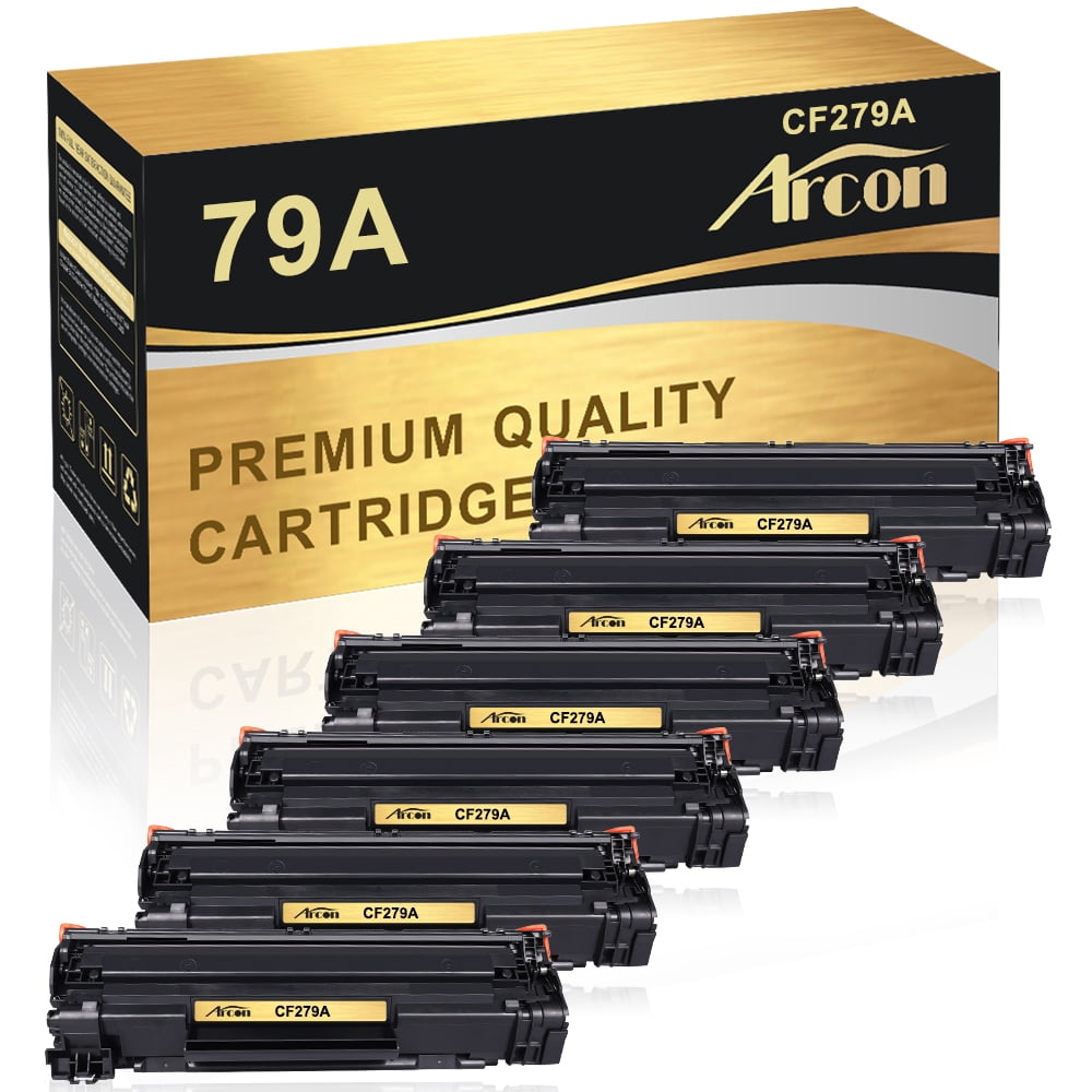 Arcon 6-Pack Compatible Toner for HP CF279A 79A works with HP LaserJet ...