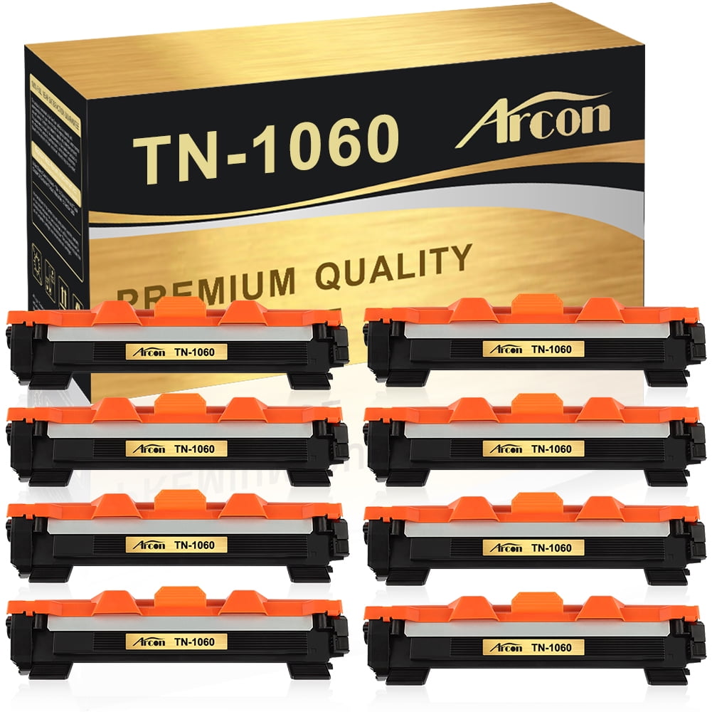Arcon 8-Pack Compatible Toner for Brother TN-1060 TN1060 HL-1110 1110E ...