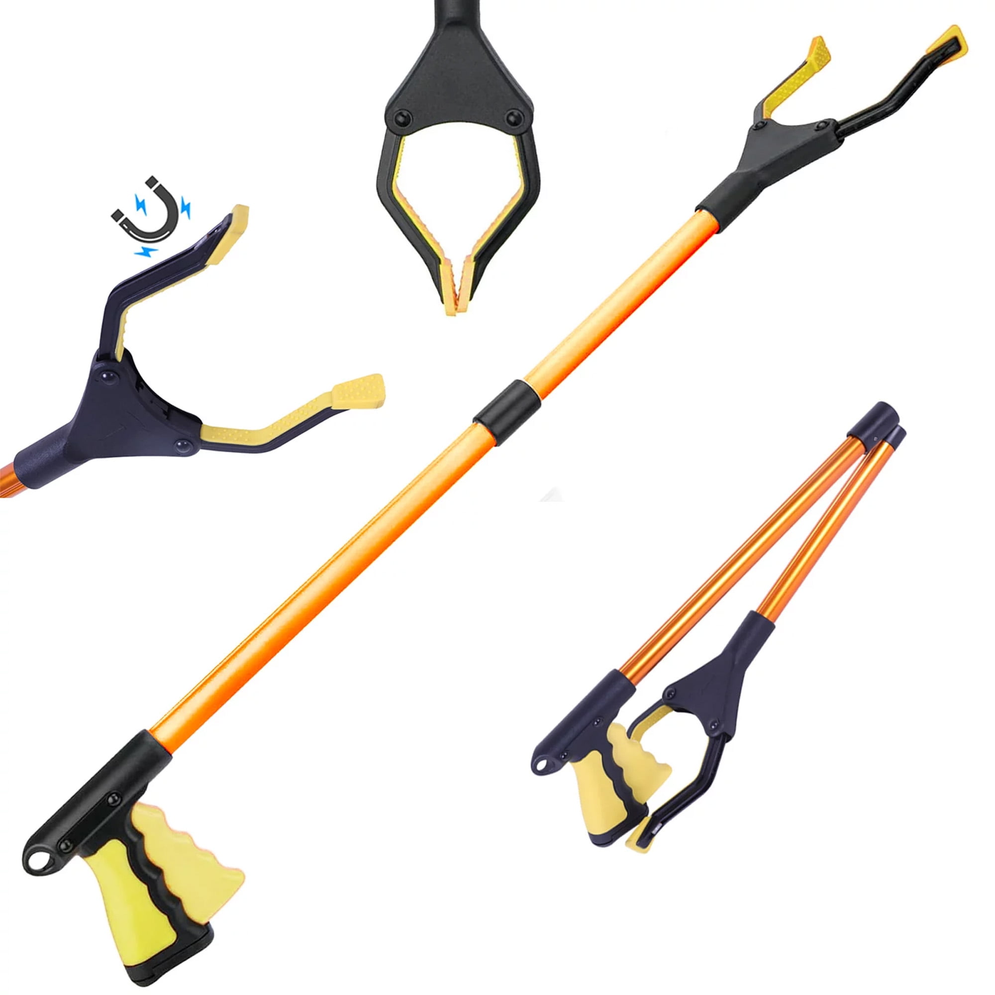 CATGOOD Grabber Reacher Tool, Rotating Gripper, Foldable, Ergonomic ...
