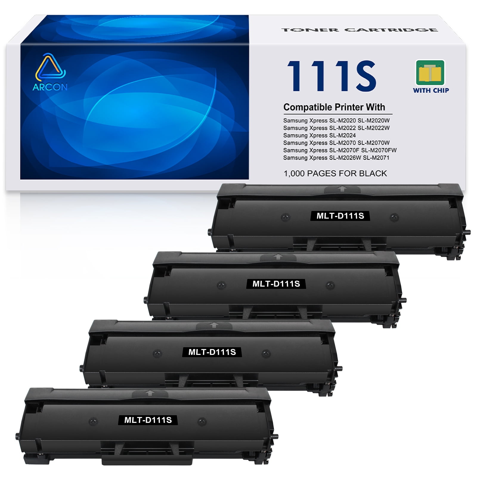 Arcon MLT-D111S Toner Cartridge Compatible for Samsung MLT-D111S 111S ...