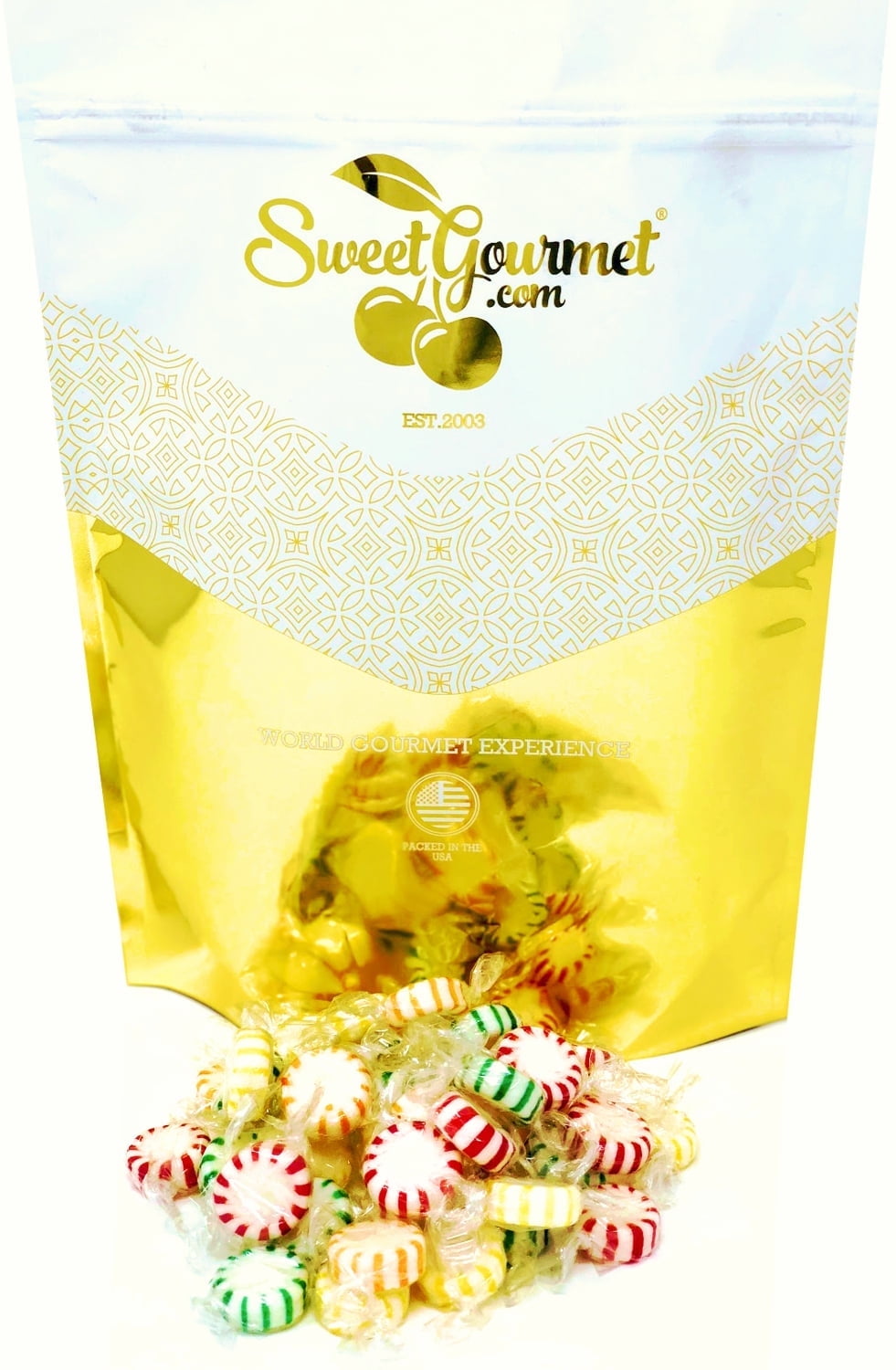 SweetGourmet Assorted Fruits Starlight White Center | Arcor Wrapped ...