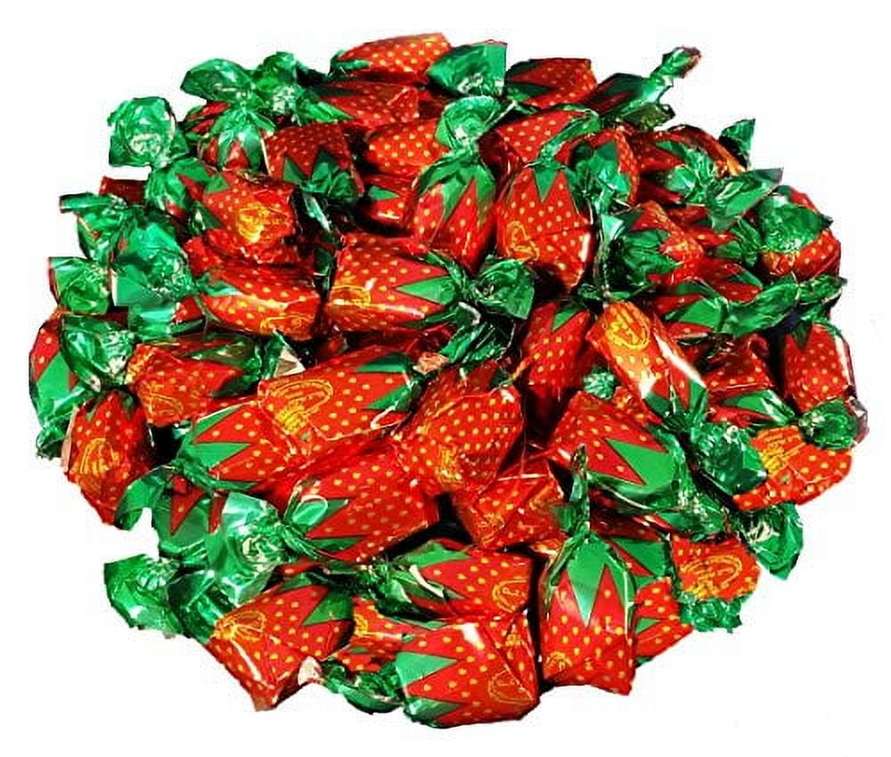 Arcor Kosher Strawberry Hard Candy with Cream Filling and Chewy Centers ...