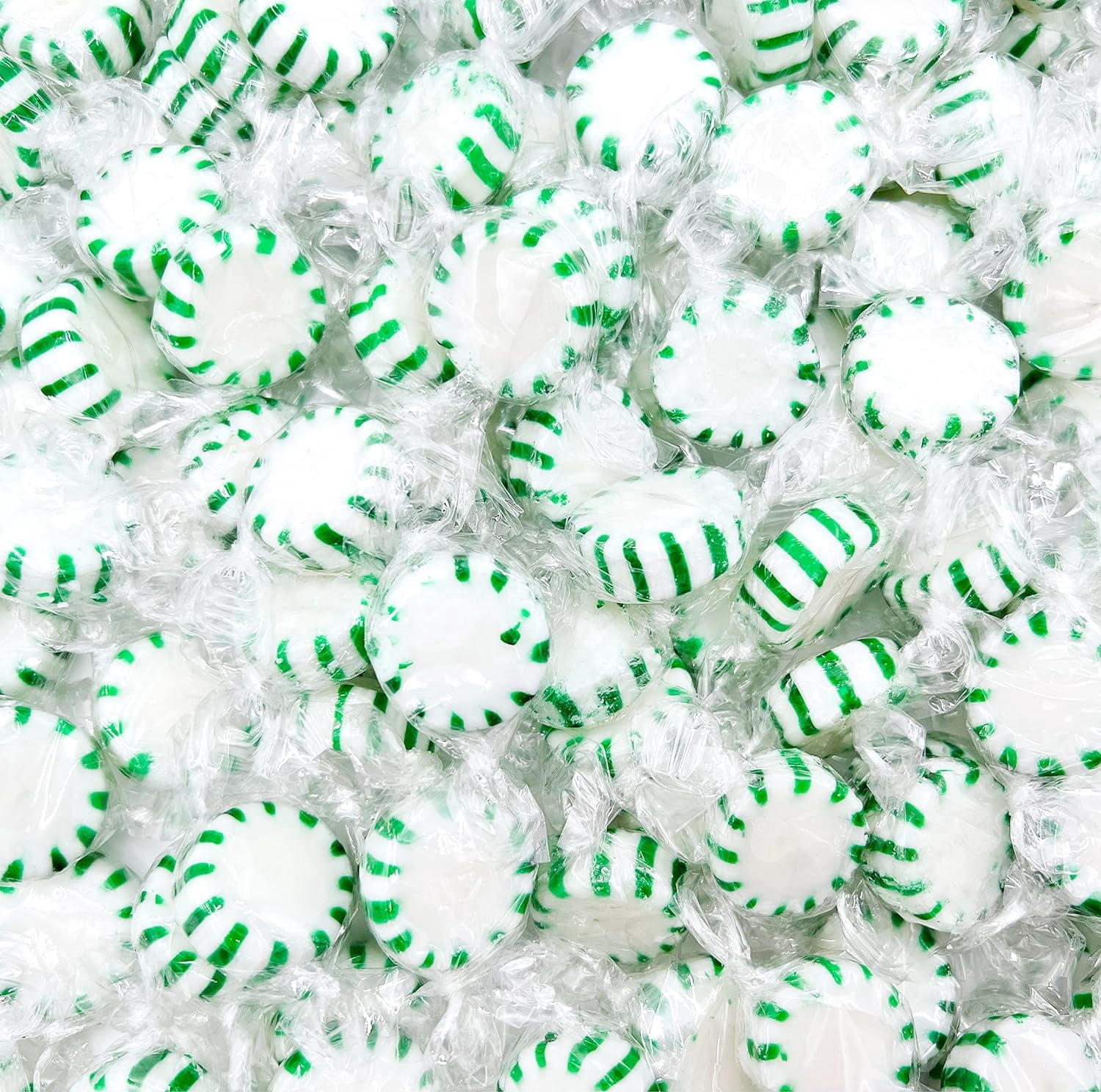 Arcor Spearmint Starlights Discs Individually Wrapped Hard Candy (2 ...