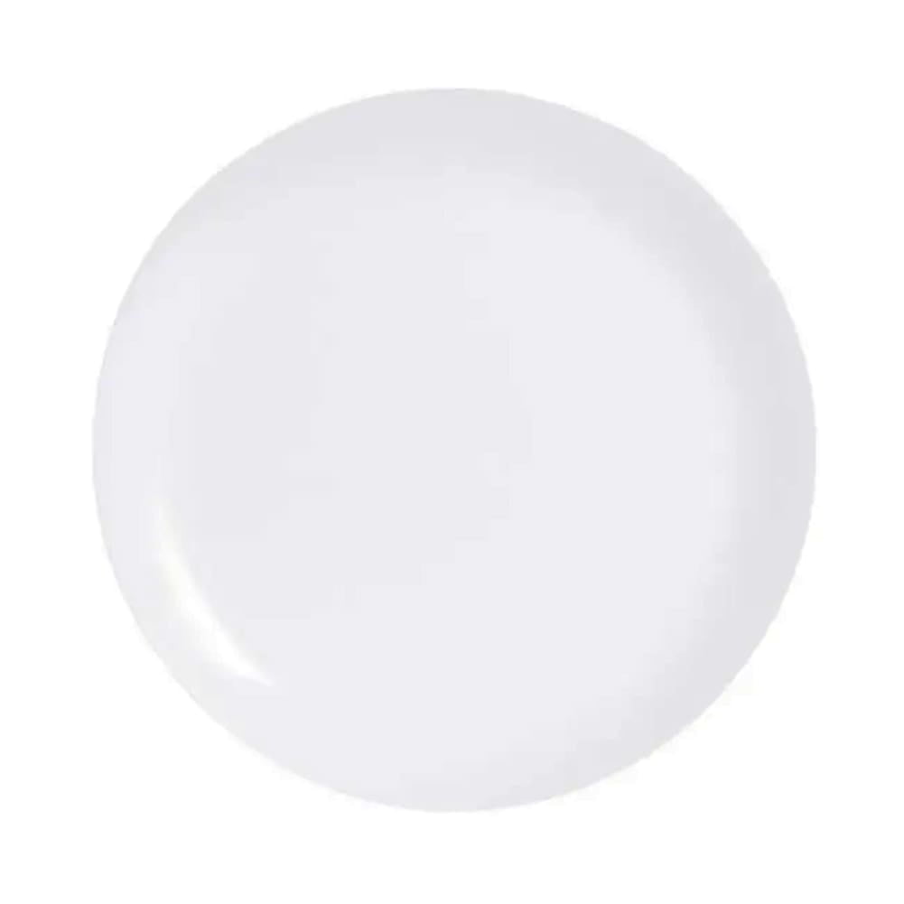 Arcoroc N9361 Evolutions White 10 Coupe Dinner Plate - 24 / CS ...