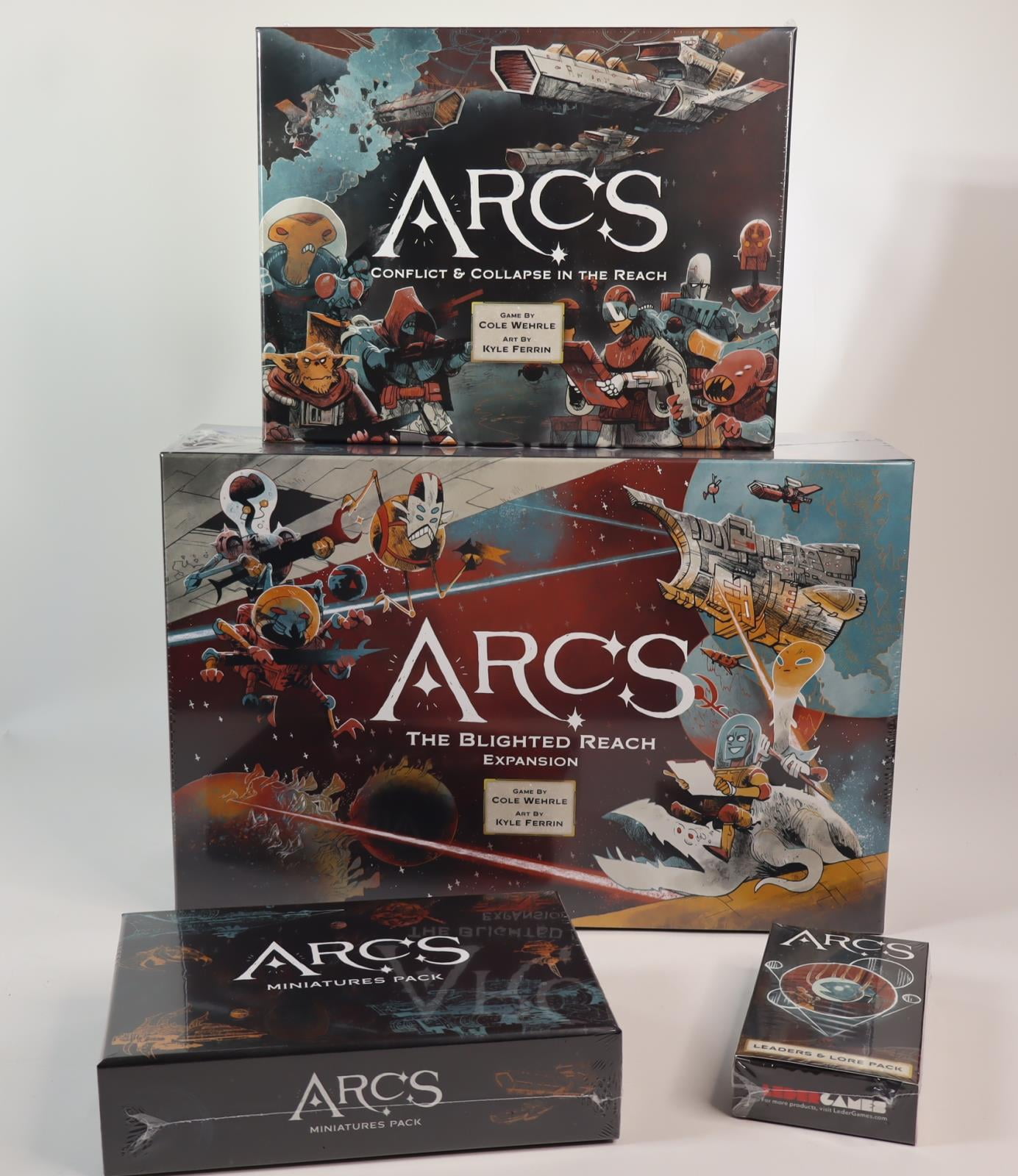 Arcs ALL-IN Kickstarter Edition by Leder Games SEALED - Walmart.com