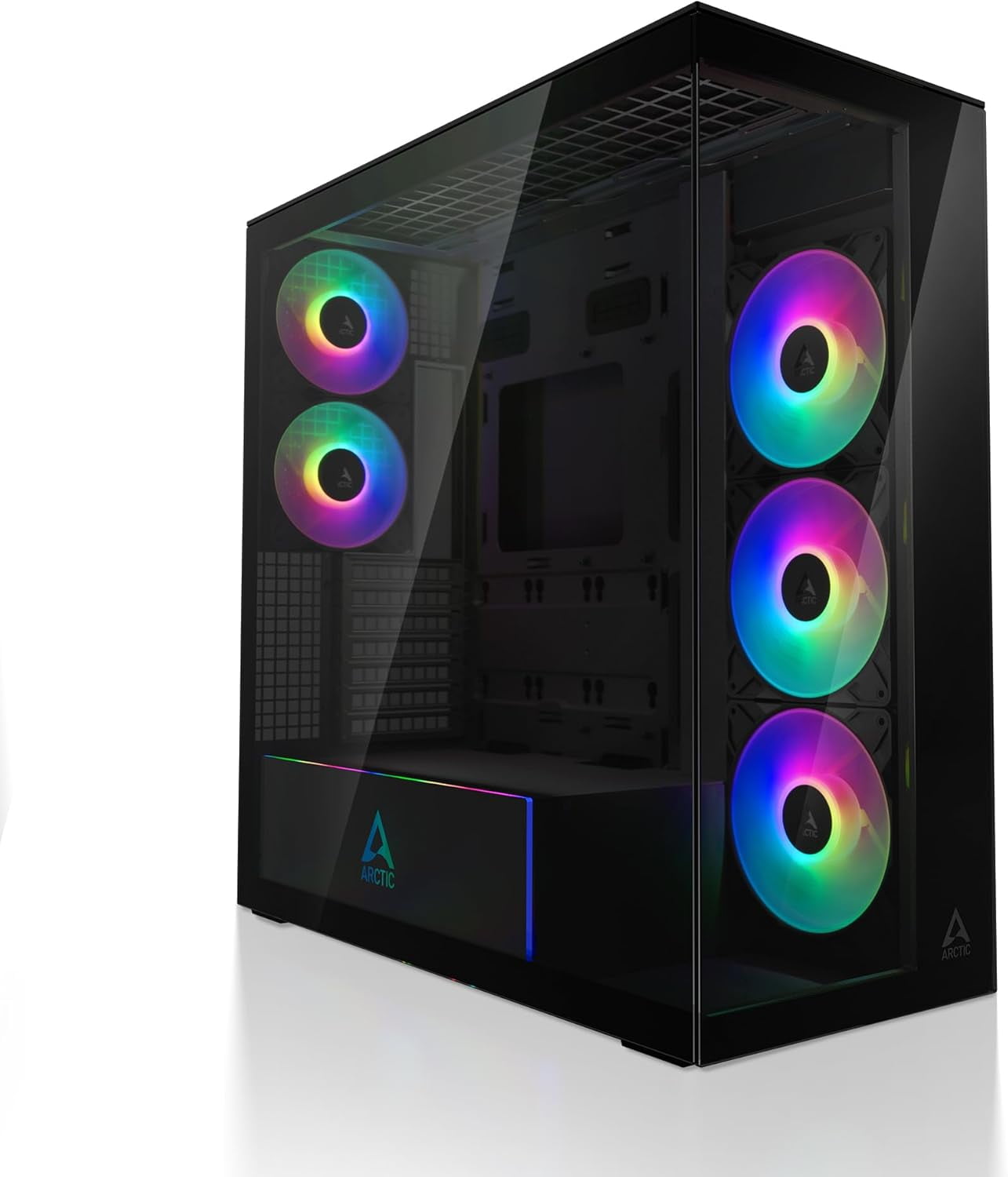 Arctic ACPCC00018A Xtender PC Case-Mid Tower-Tempered Glass Panel ...