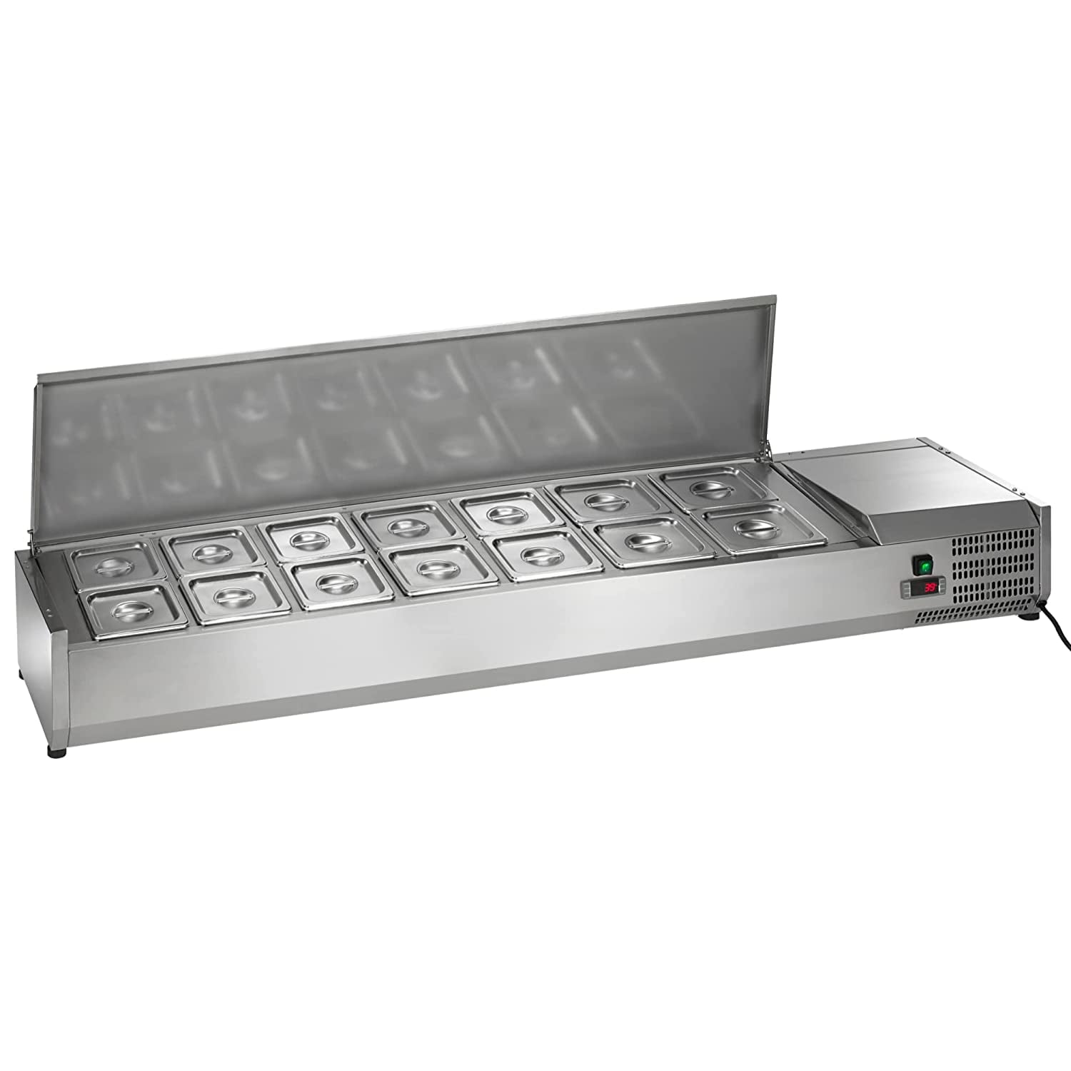 Arctic Air ACP63 63-Inch Countertop Refrigerated Sandwich/Salad ...