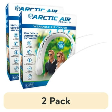 Arctic Air Freedom Personal Wearable AC, Portable Neck Conditioner Fan ...