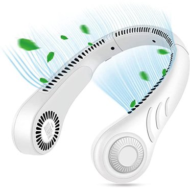 MATEPROX Portable neck Fan for Kids, Rechargeable Battery Operated ...