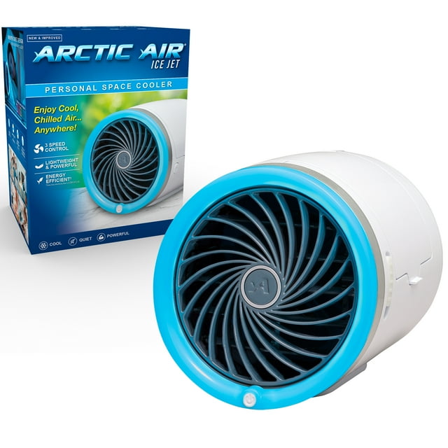 Arctic Air Ice Jet Portable Air Conditioner, 3 Speed with LED, Compact ...