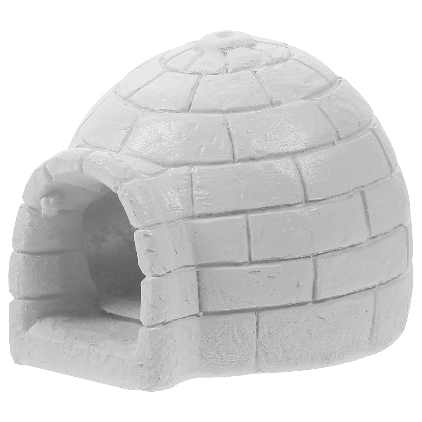 Arctic Animals Figurines Miniature Toy Igloo Micro Landscape Ornament Toddler - Walmart.com