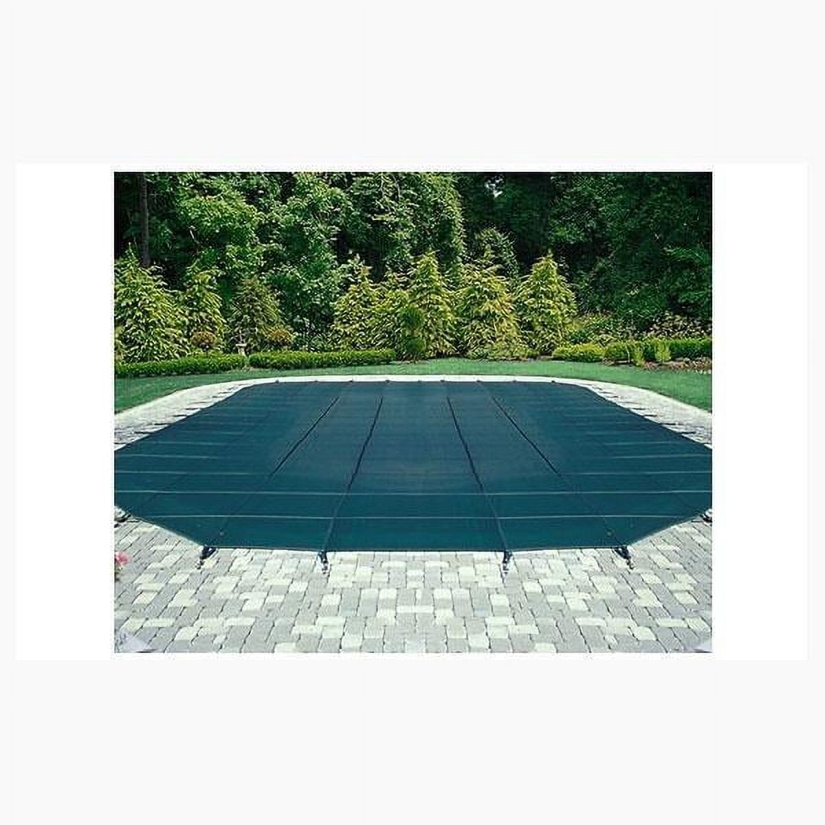 Arctic Armor 14' x 28' Rectangle Mesh Safety Cover Green 12-Year ...