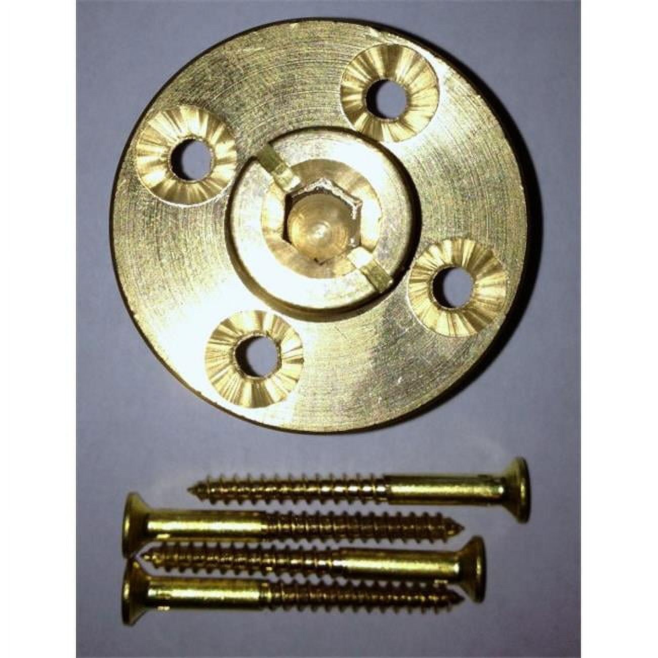 Arctic Armor Brass Anchor with Screws for Wood Deck - Brass - Walmart.com