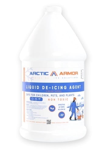 Arctic Armor Liquid De-Icing Solution for Pathways, Driveways and ...
