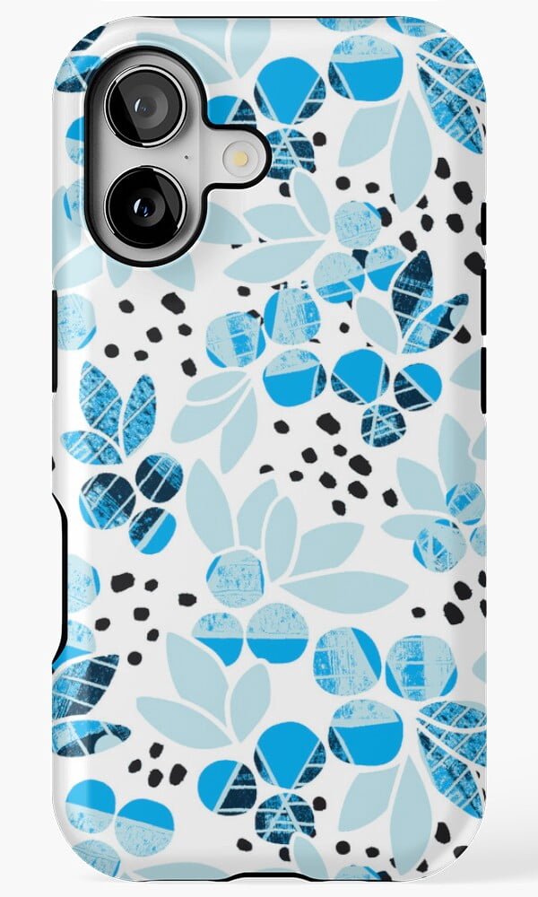 Arctic Blueberries Berry Phone Case for iPhone 11 12 13 14 15 16 17 Pro ...