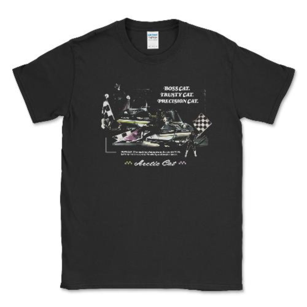 Arctic Cat Retro T shirt Boss Cat Trusty Cat Precision Cat - Walmart.com
