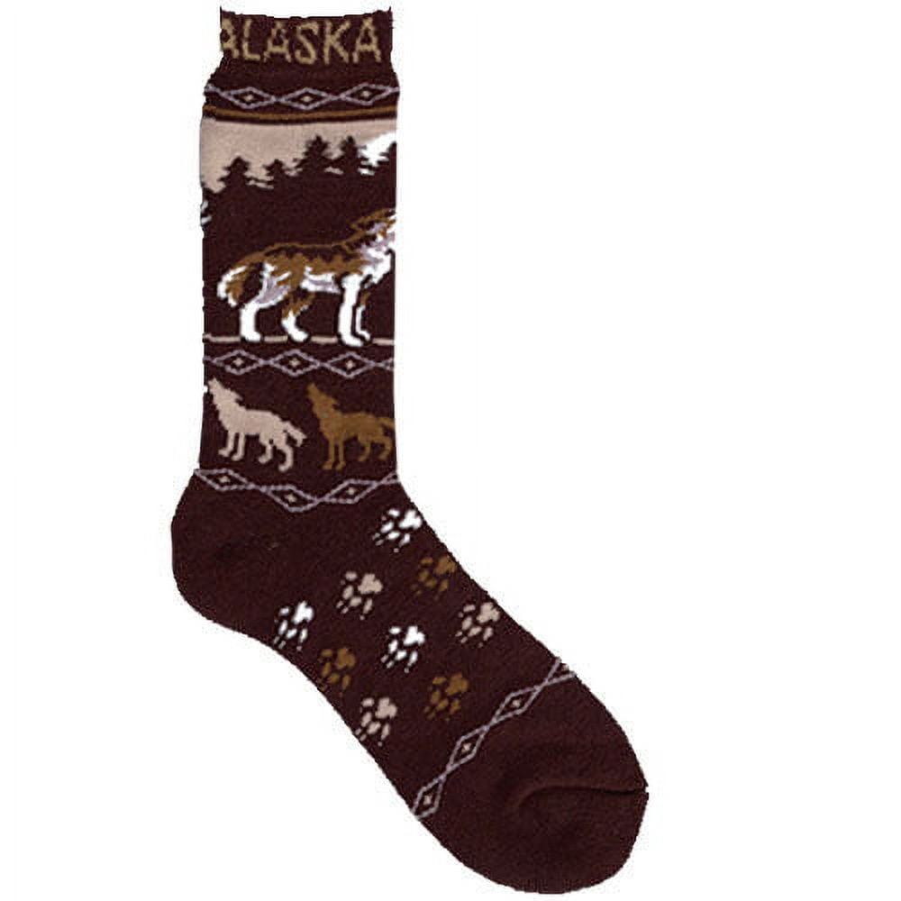 Arctic Circle Alaska Wolf Towel Sock - Walmart.com