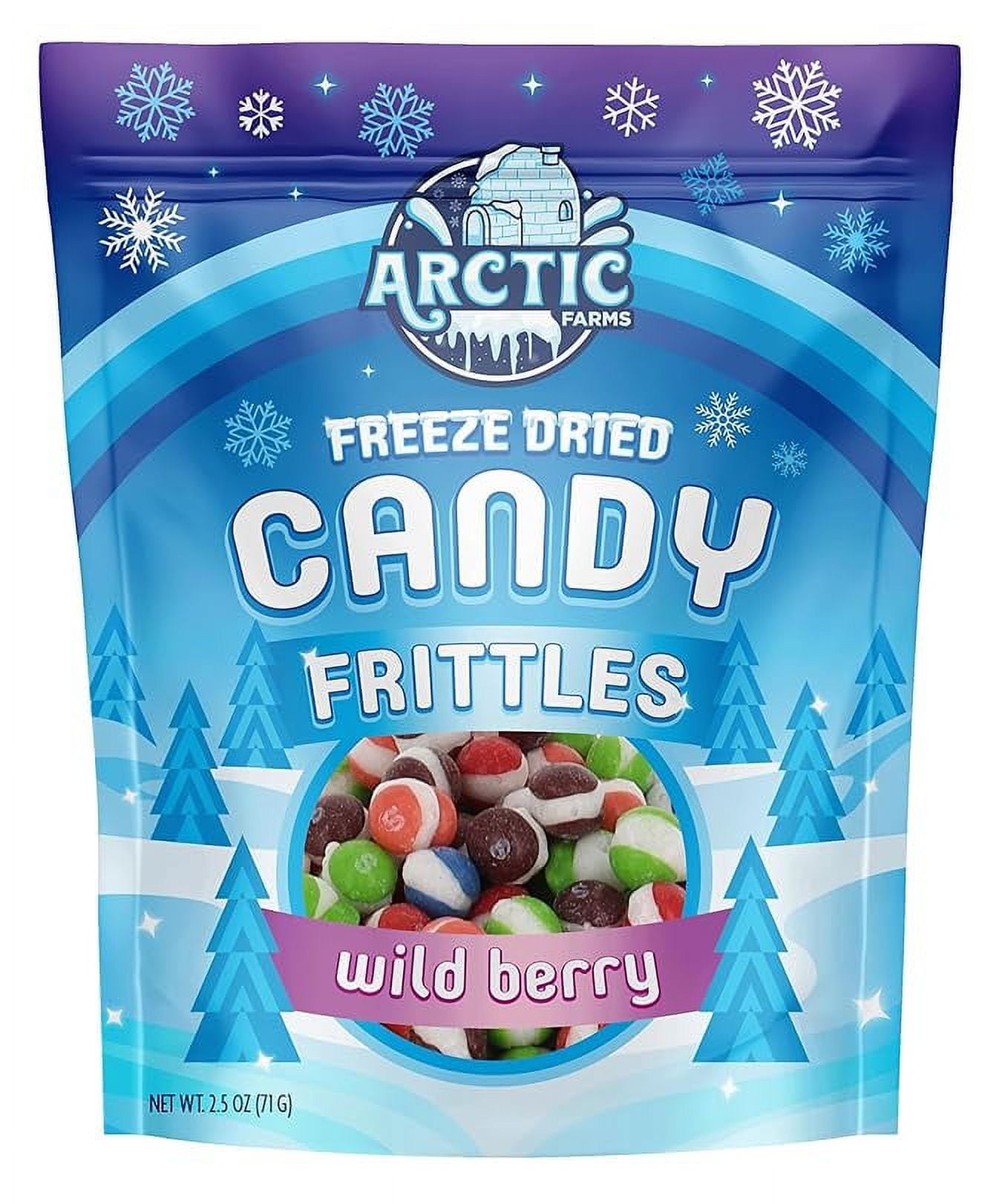 Arctic Farms Freeze Dried Candy - Frittles (Wild Berry) (2.5oz ...