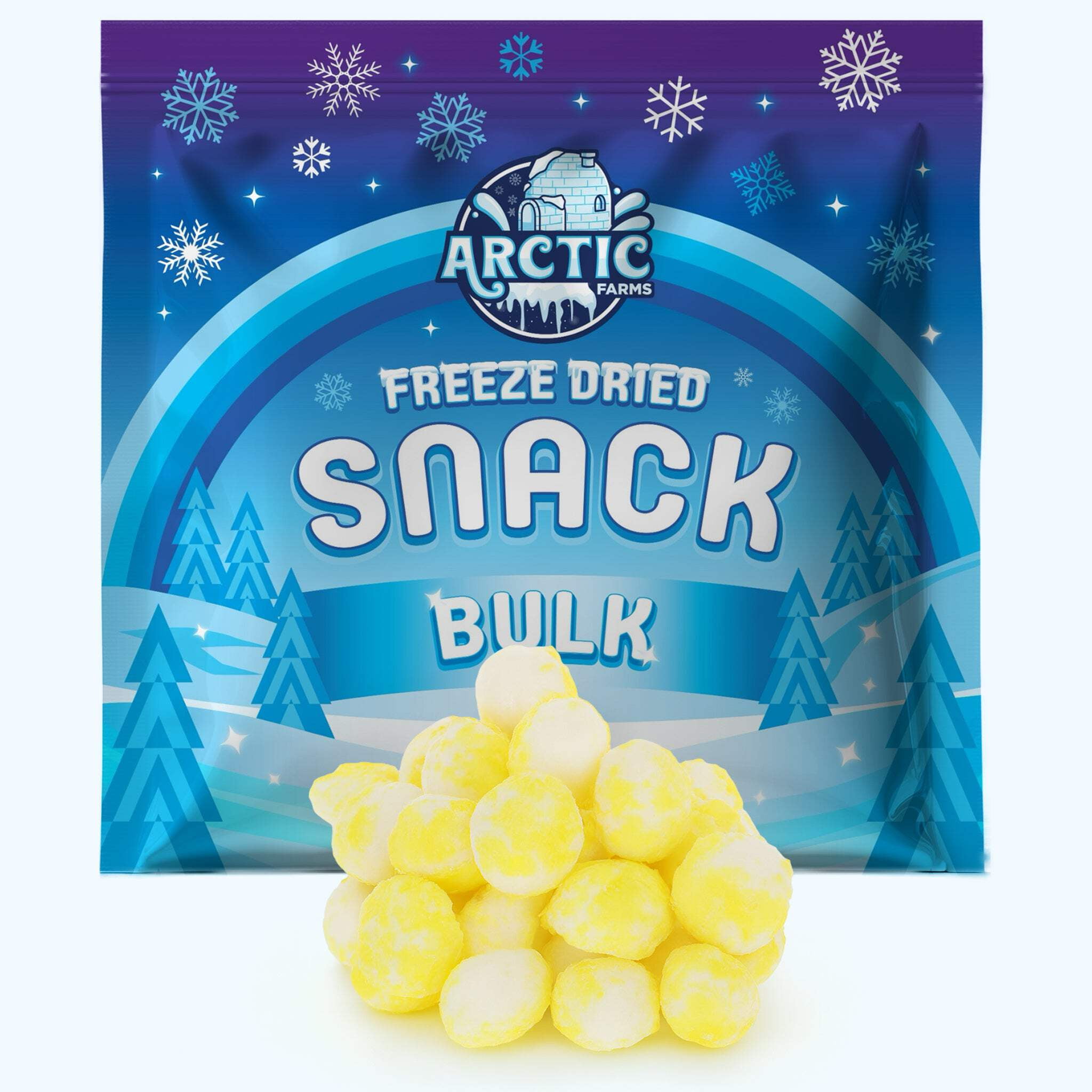 Arctic Farms Freeze Dried Lemon Puffs - Walmart.com