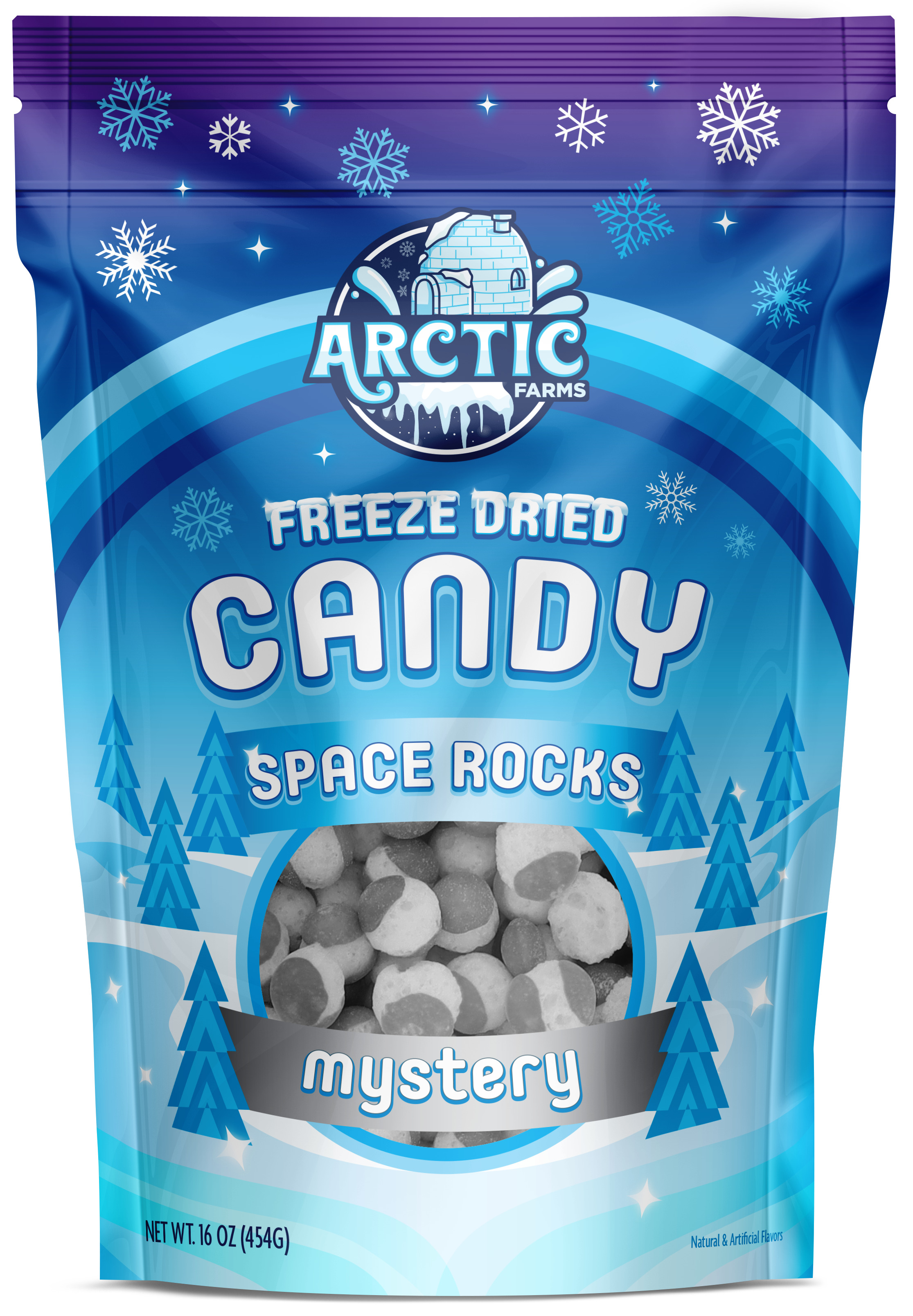 Arctic Farms Freeze Dried Space Rocks (1lb) (Mystery Flavors) - Walmart.com