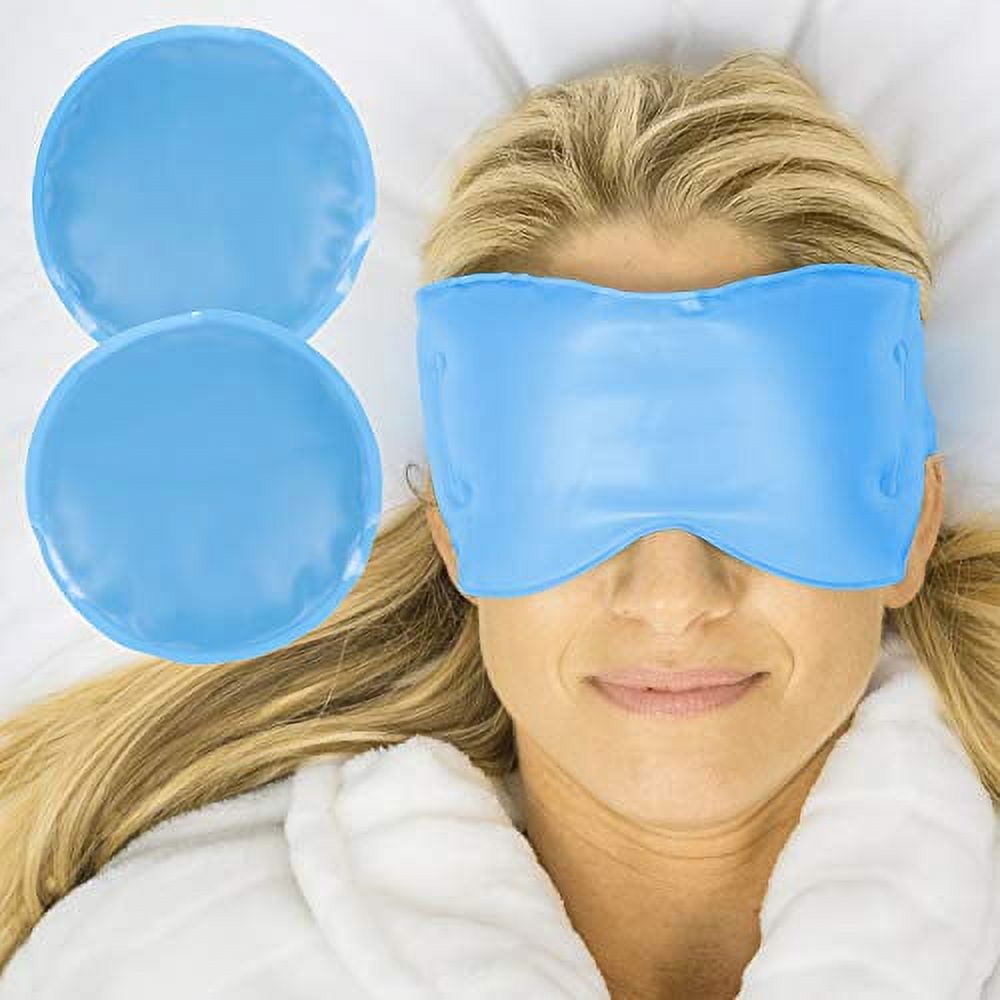 Arctic Flex Cold Eye .. Mask - Gel Ice .. Pack for Cool Sleeping ...