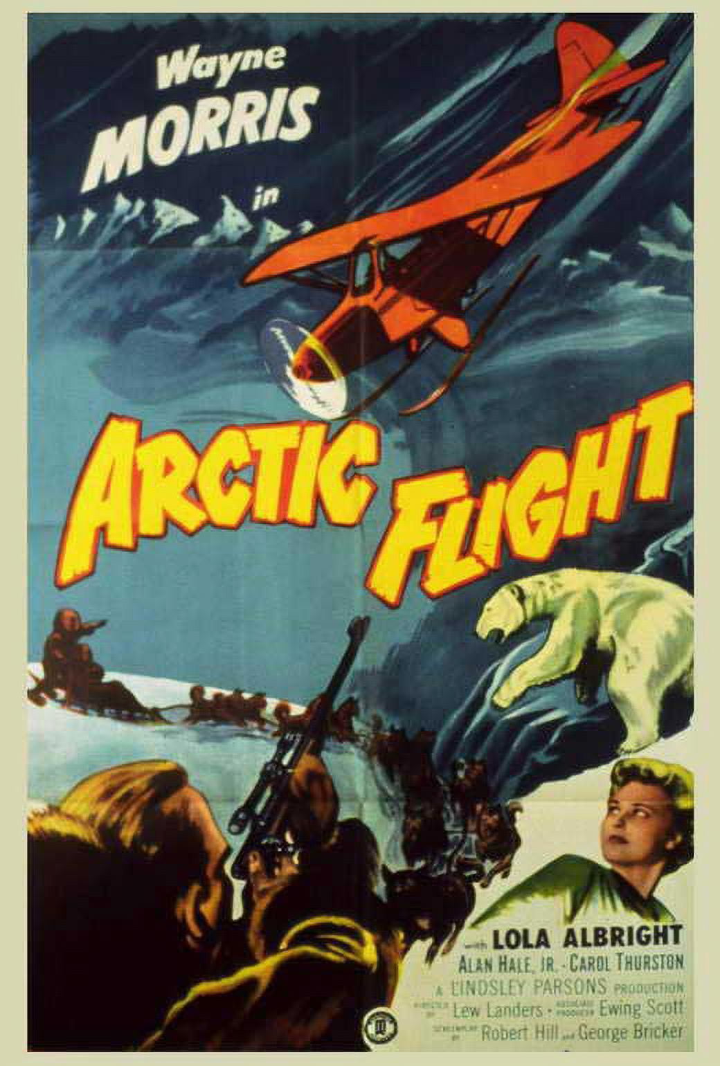 Arctic Flight - movie POSTER (Style A) (27" x 40") (1952) - Walmart.com