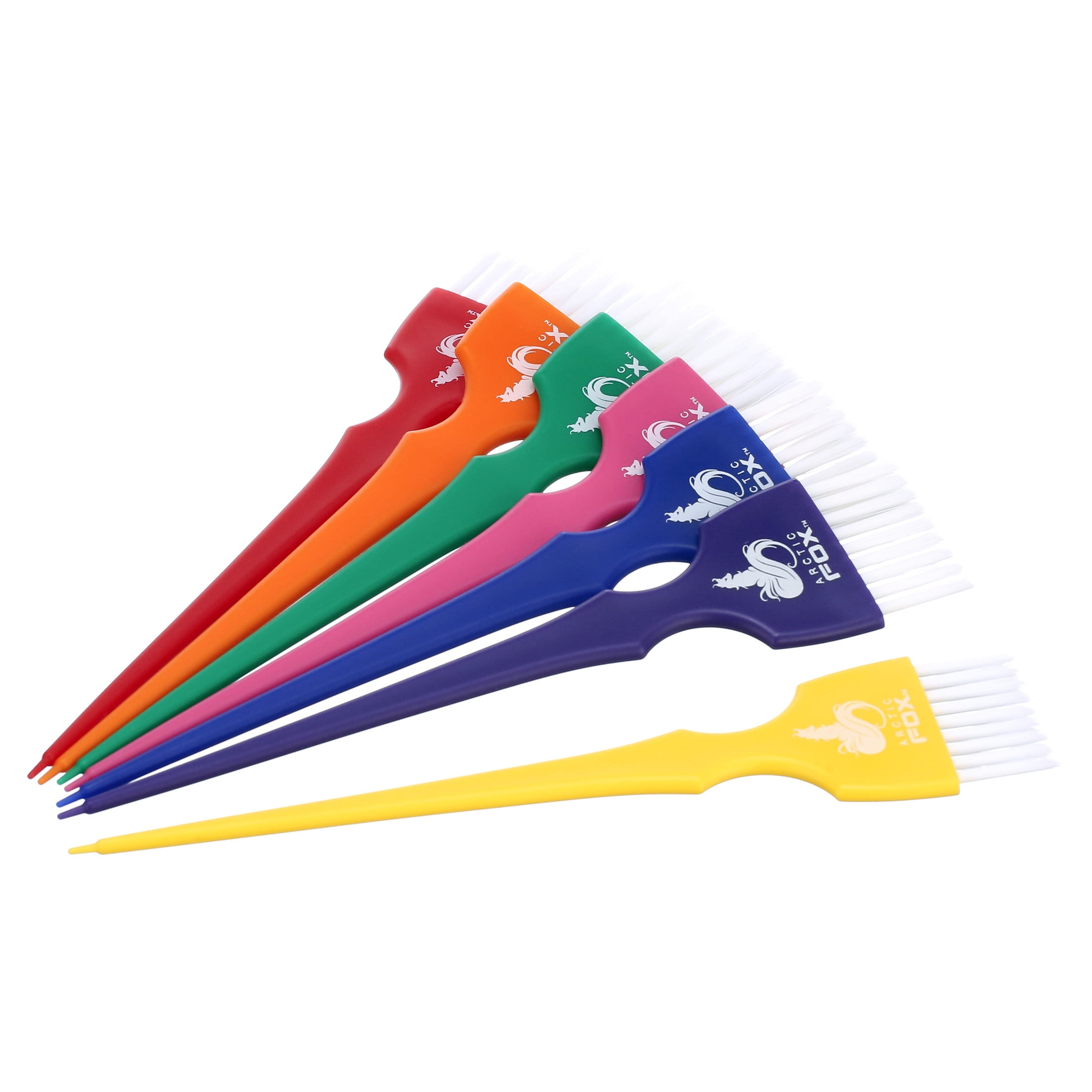 Arctic Fox AF Rainbow Tint Brush Set Coloring And Bleaching Accessories ...