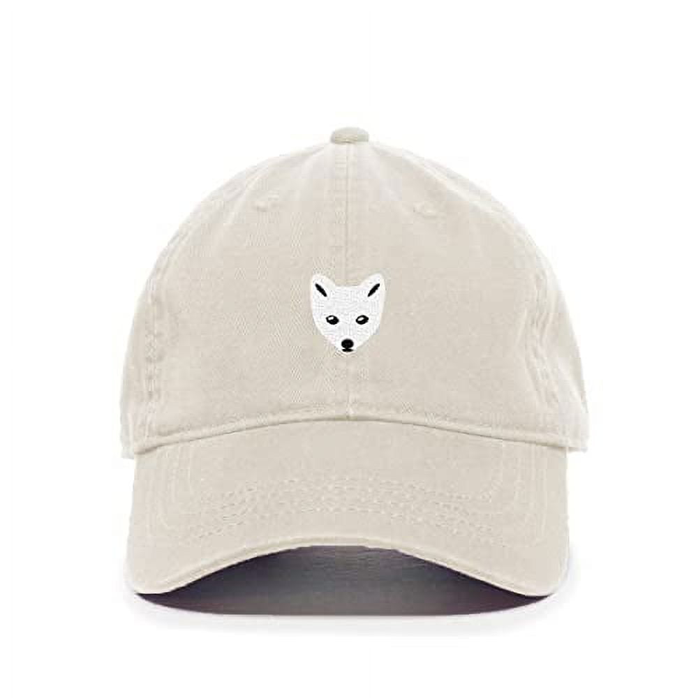 Arctic Fox Baseball Cap Embroidered Cotton Adjustable Dad Hat - Walmart.com