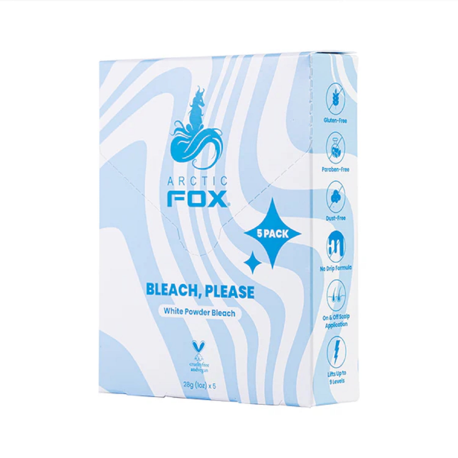 Arctic Fox Bleach, Please White Powder Bleach 5-Packs Vegan Cruelty ...