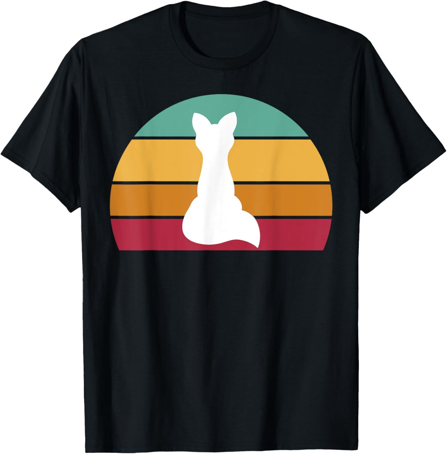 Arctic Fox Lover Arctic Foxes Retro Arctic Fox T-Shirt - Walmart.com