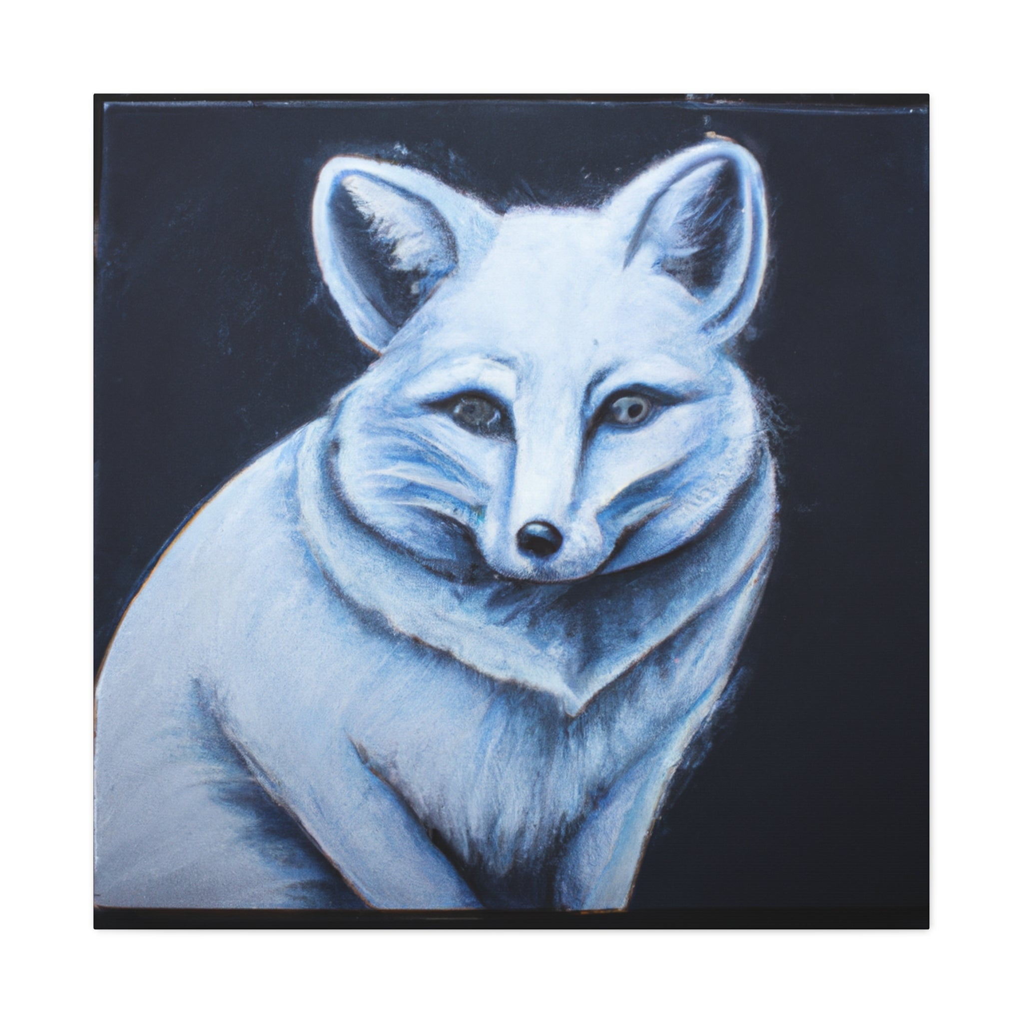 Arctic Fox Majesty. - Canvas - Walmart.com