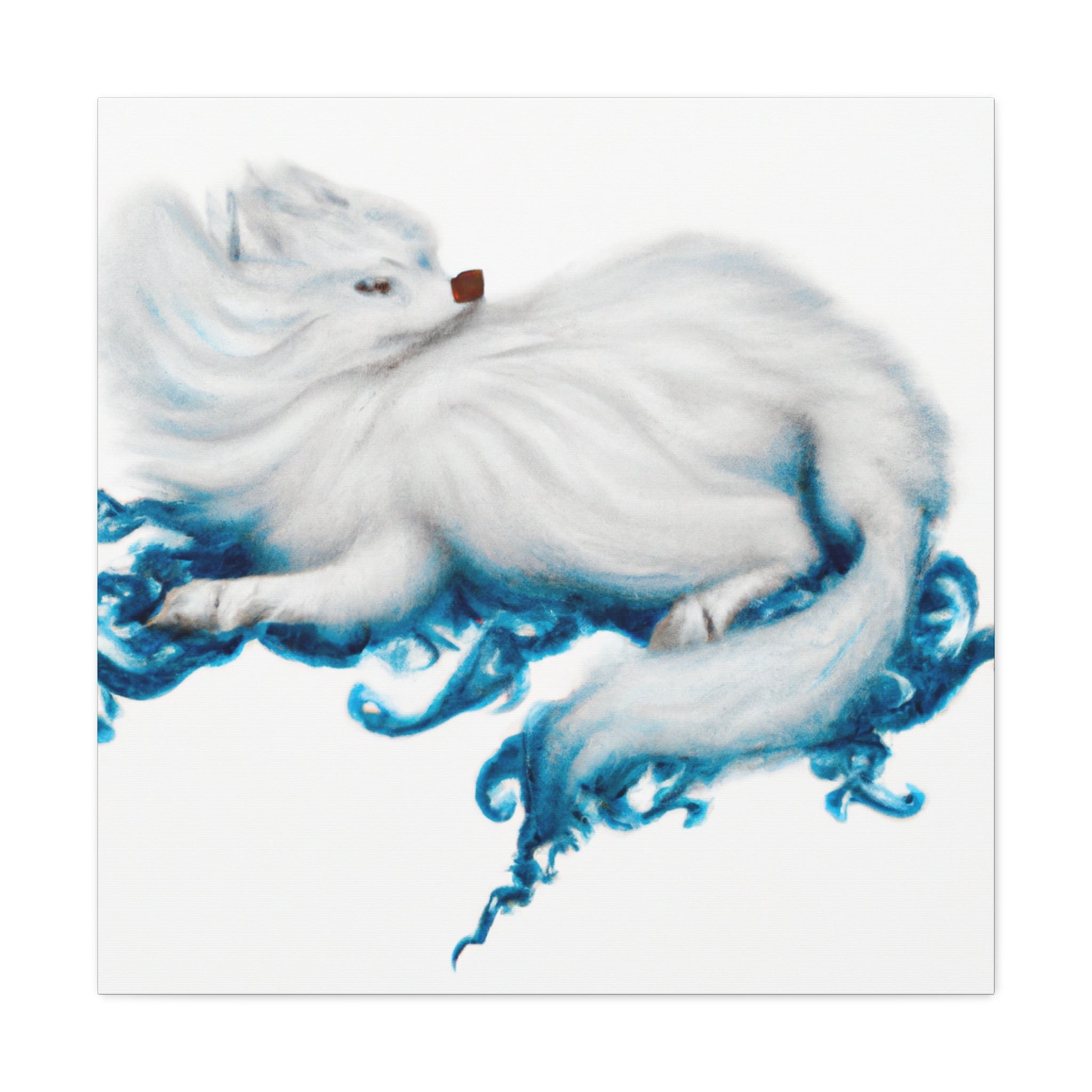 Arctic Fox Perfection - Canvas - Walmart.com