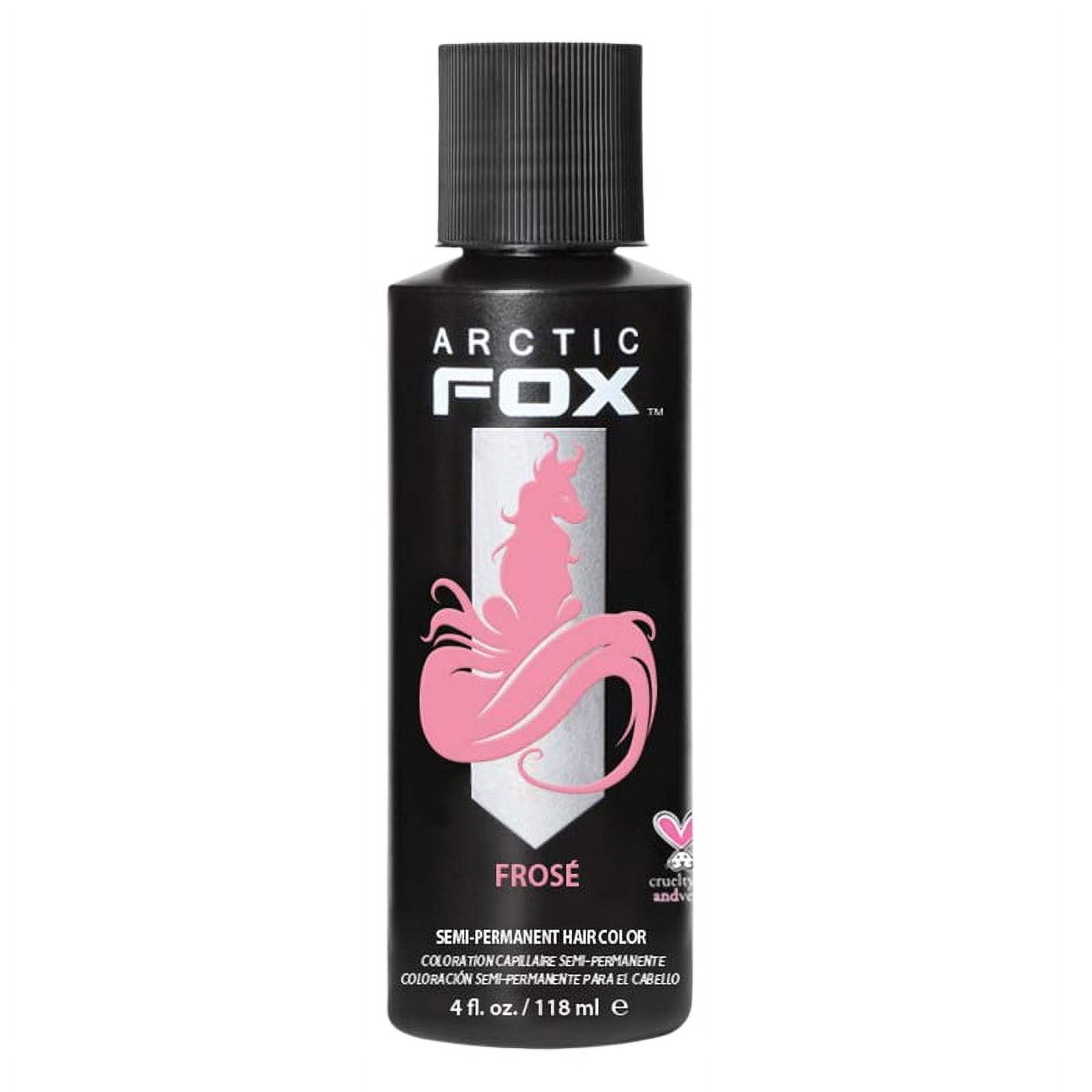 Arctic Fox Vegan & Cruelty-Free Semi-Permanent Hair Dye - Frose (4 fl ...