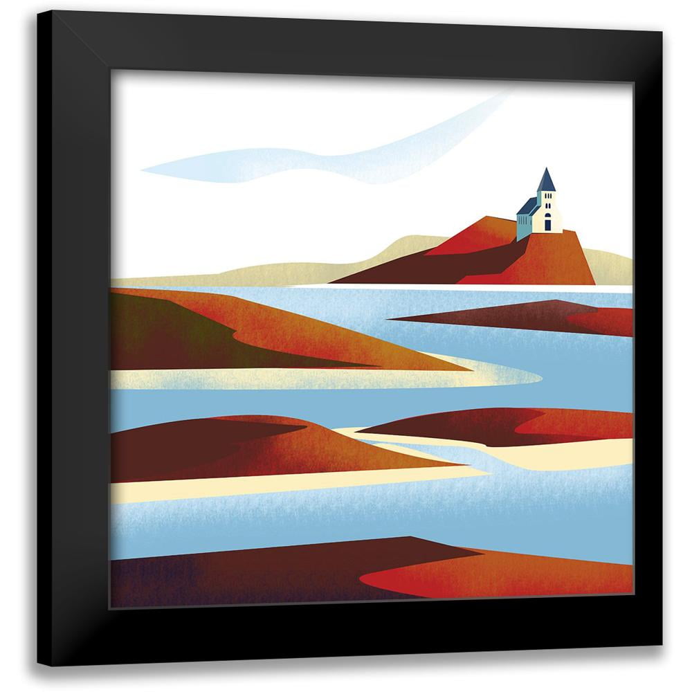Arctic Frame 20x20 Black Modern Framed Museum Art Print Titled ...