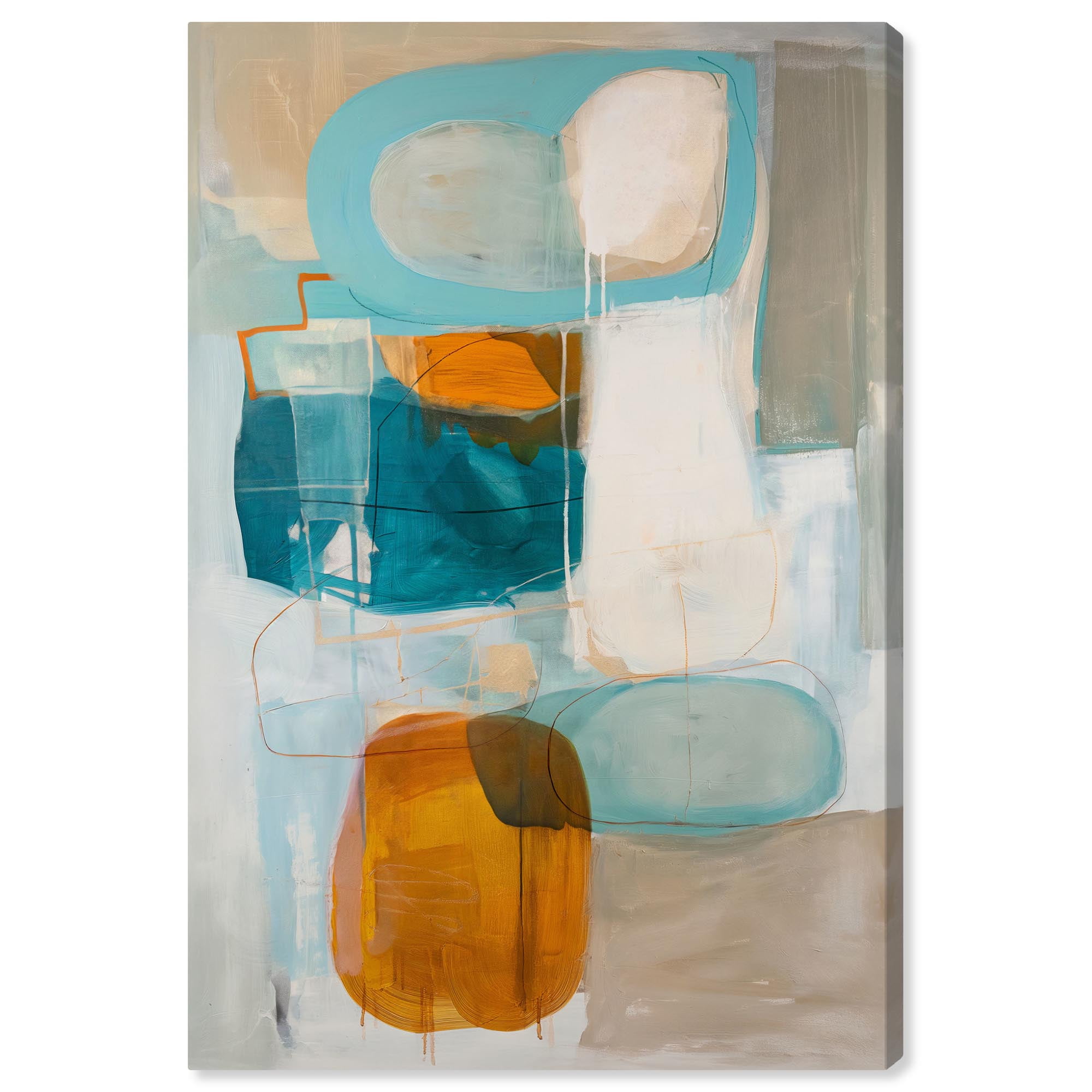 Arctic Fusion (II) Canvas Elegant Abstracts by Art Remedy, Gallery ...