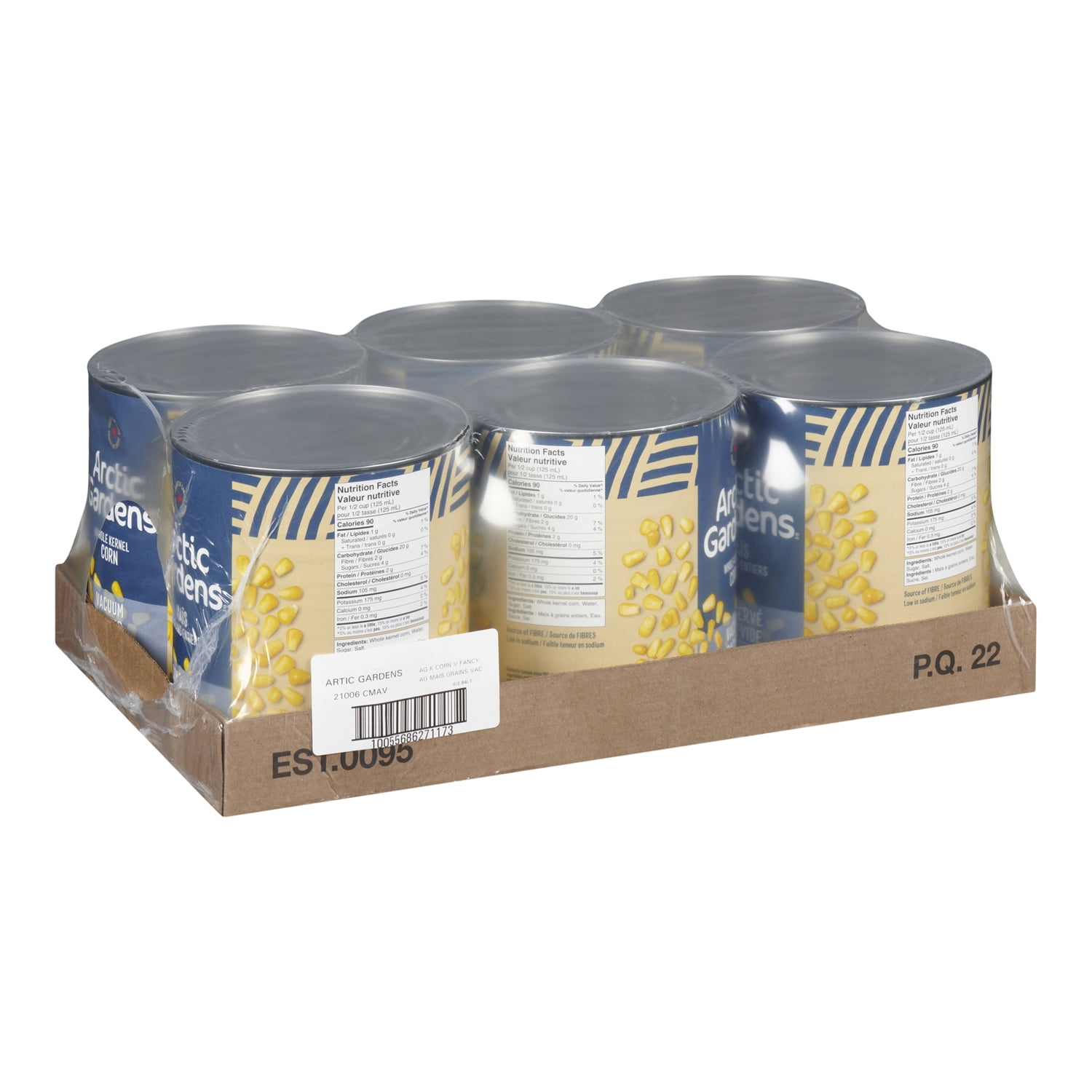 Arctic Gardens Premium Whole Kernel Corn Vacuum Packed– 2.84L (100 oz ...