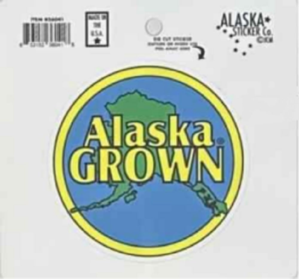 Arctic Gear Alaska Grown Sticker - Walmart.com