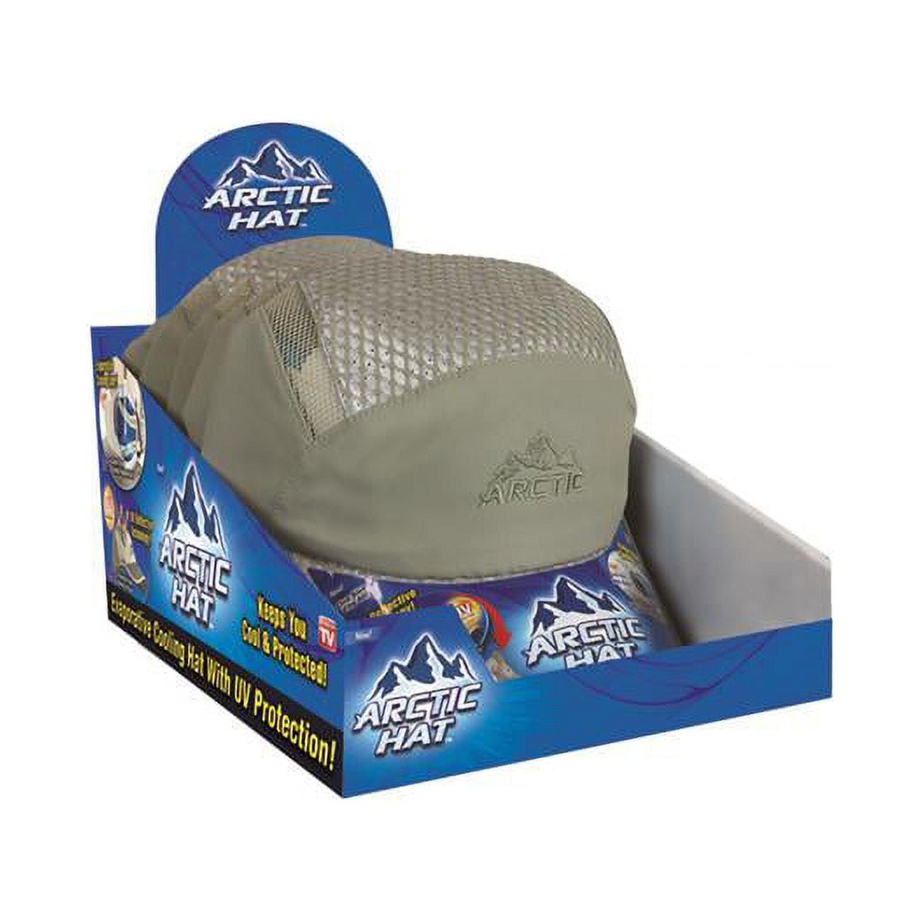 Arctic Hat Evaporative Cooling Cap Polyester & Polyethylene - Walmart.com
