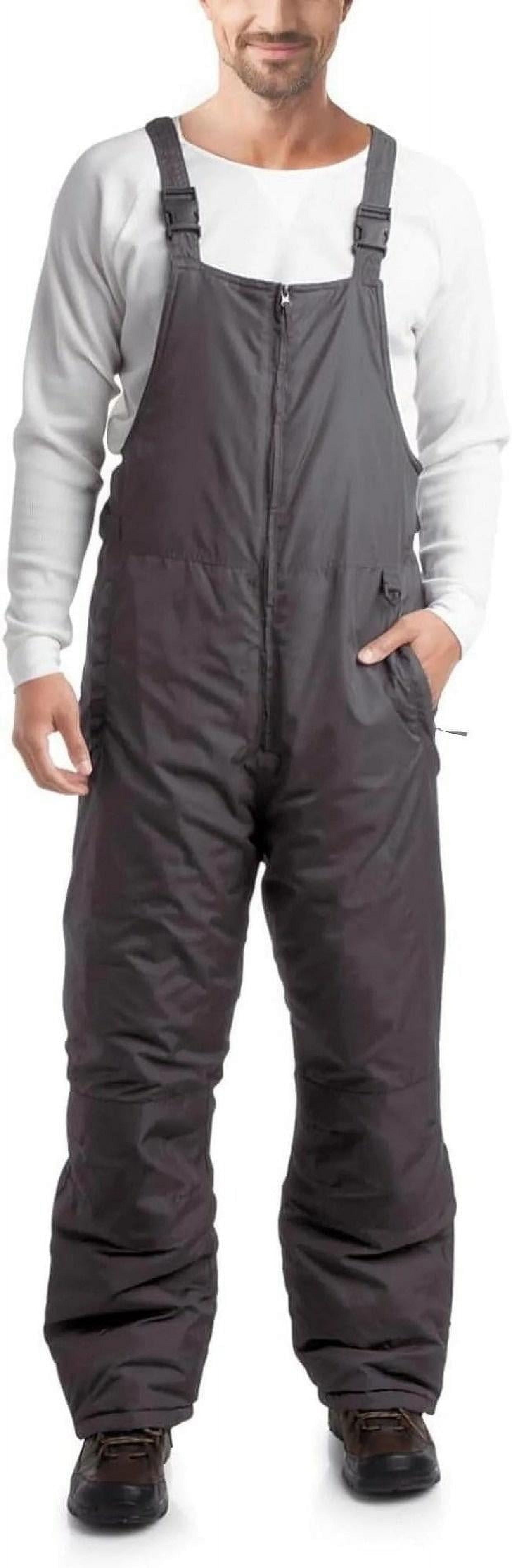 Arctic Hero Men's Insulated Waterproof Ski Overalls - Adult Snow Bib ...